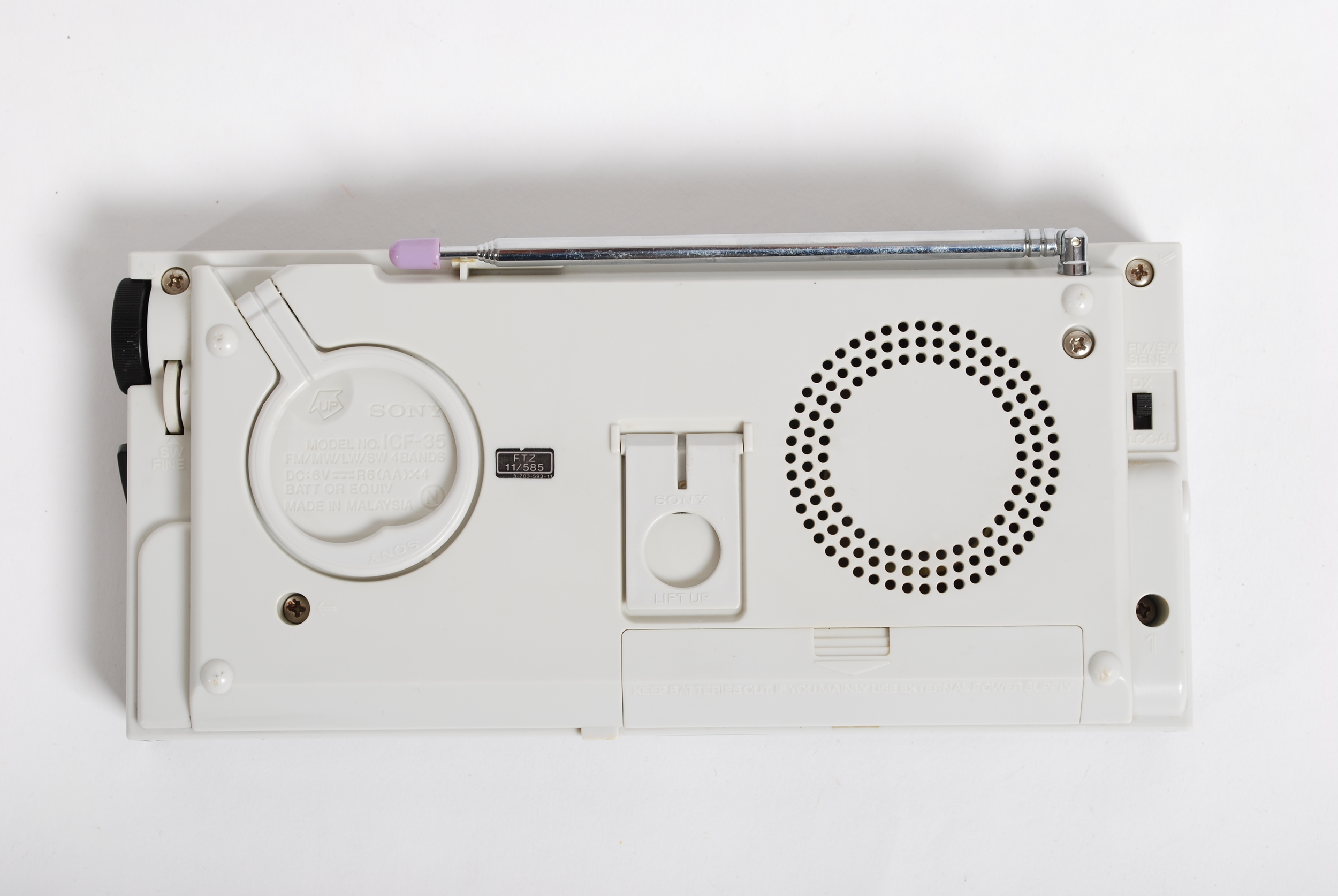 Sony portable radio ICF-35, 80's — Flux Vintage