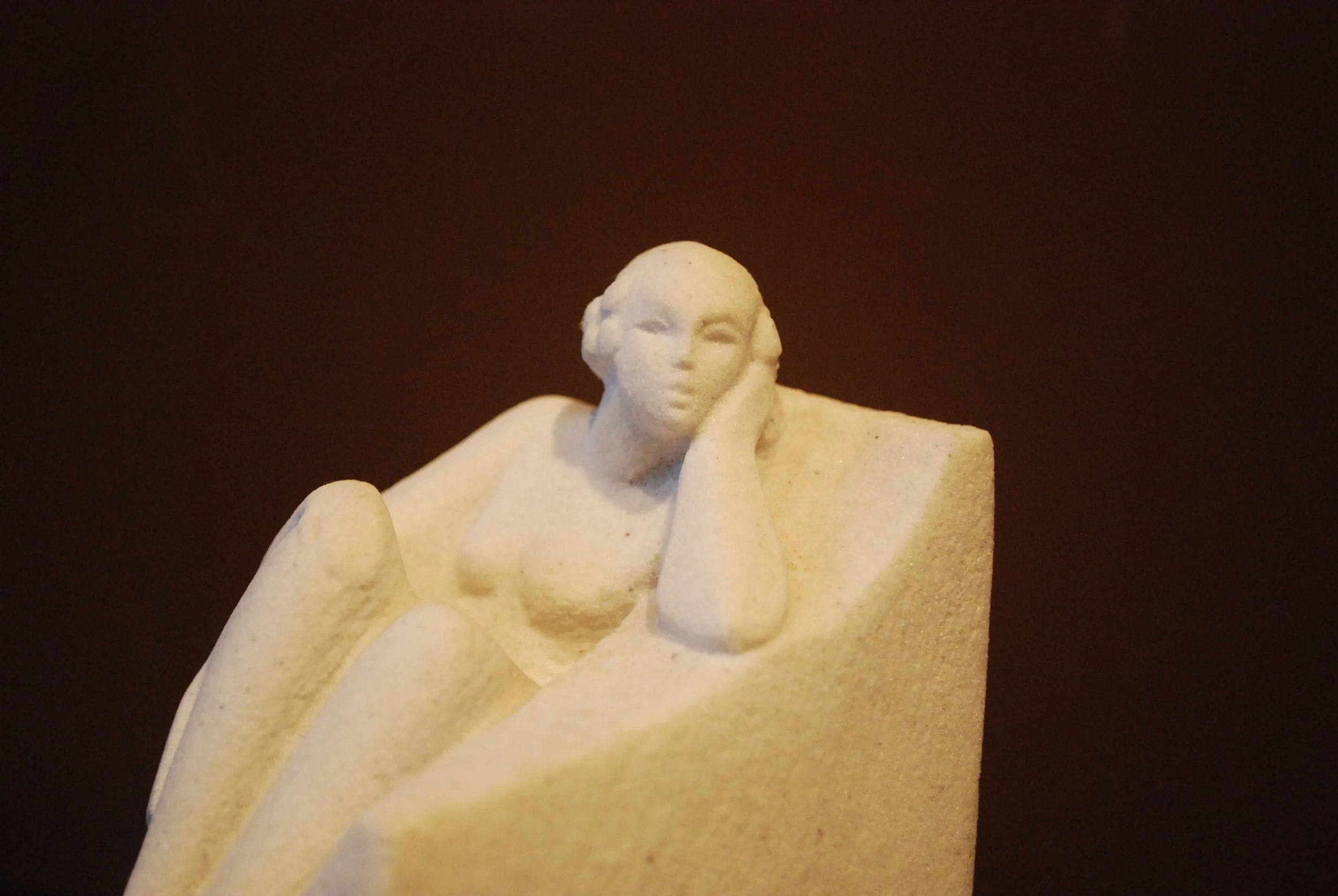 Stone figures curved by hand — Flux Vintage