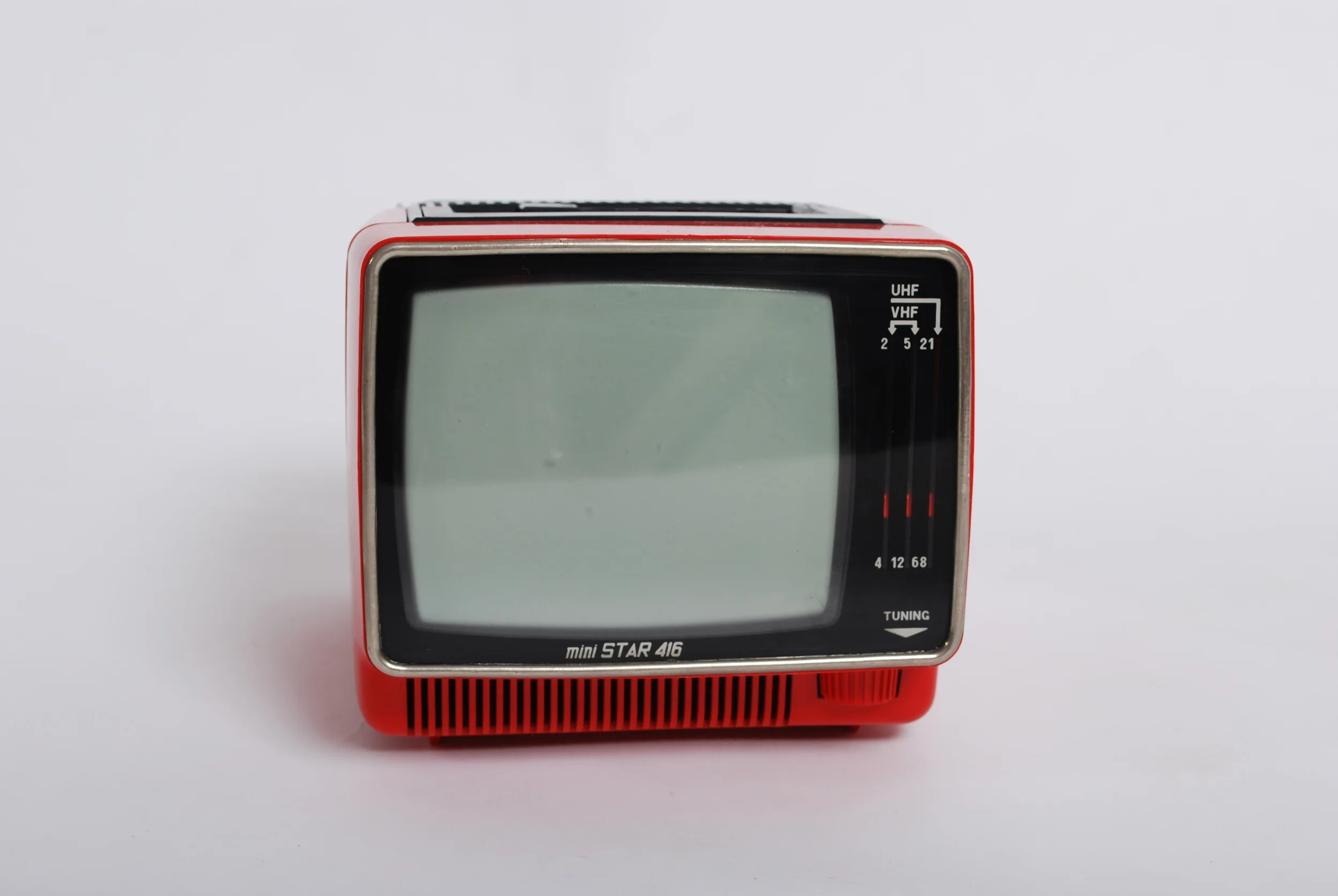 Portable television mini STAR 416, 80's USSR — Flux Vintage