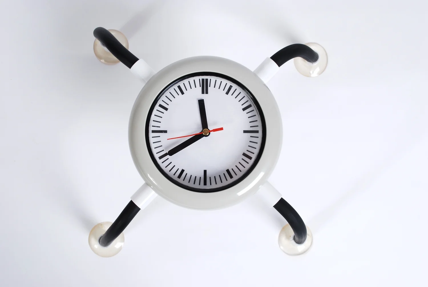 Spider Clock by TT Design, Belgium 80's — Flux Vintage