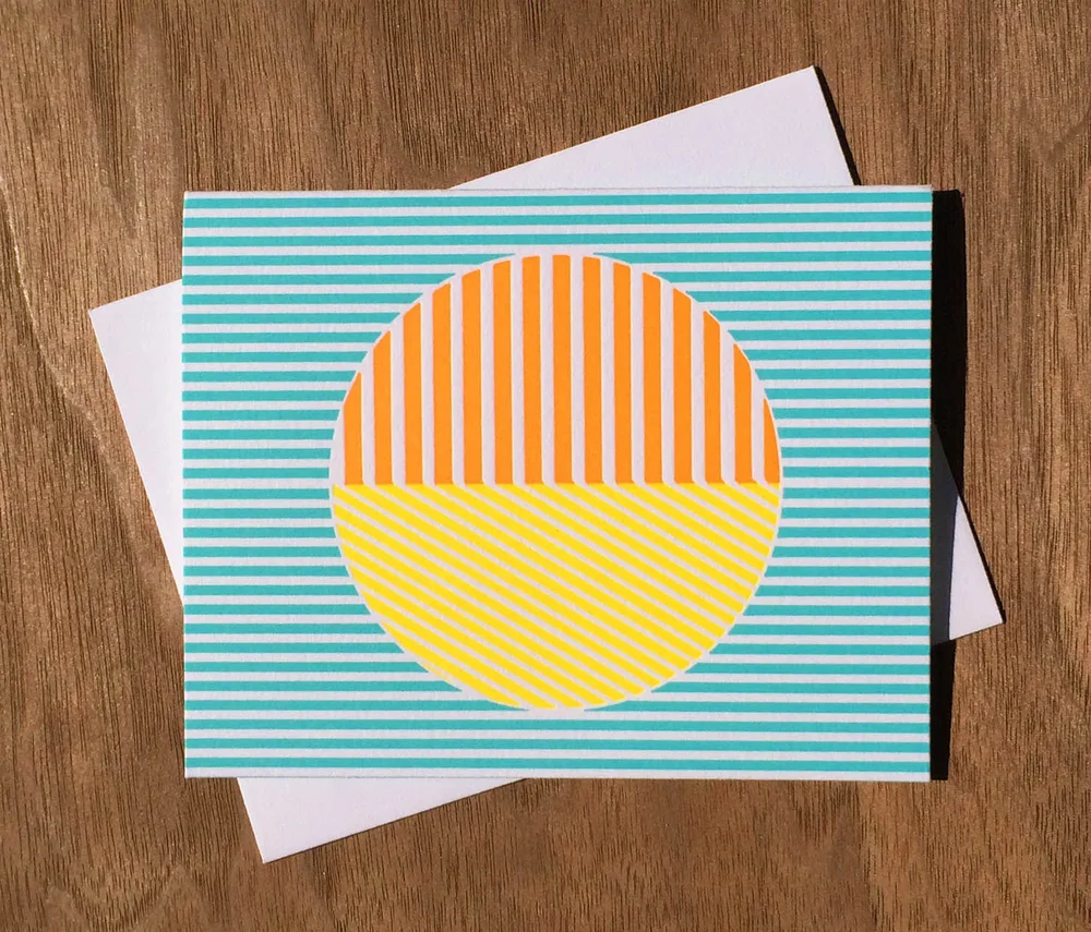 Modern Optic Letterpress Stationery — MODERN OPTIC
