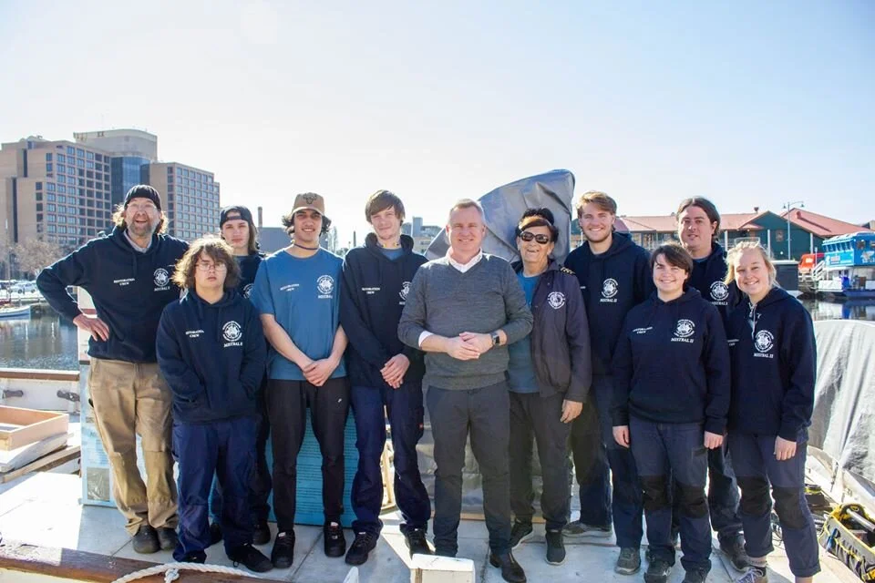 Restoration Progress on Mistral II — Windeward Bound