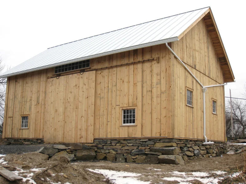 Barn Stone Foundations