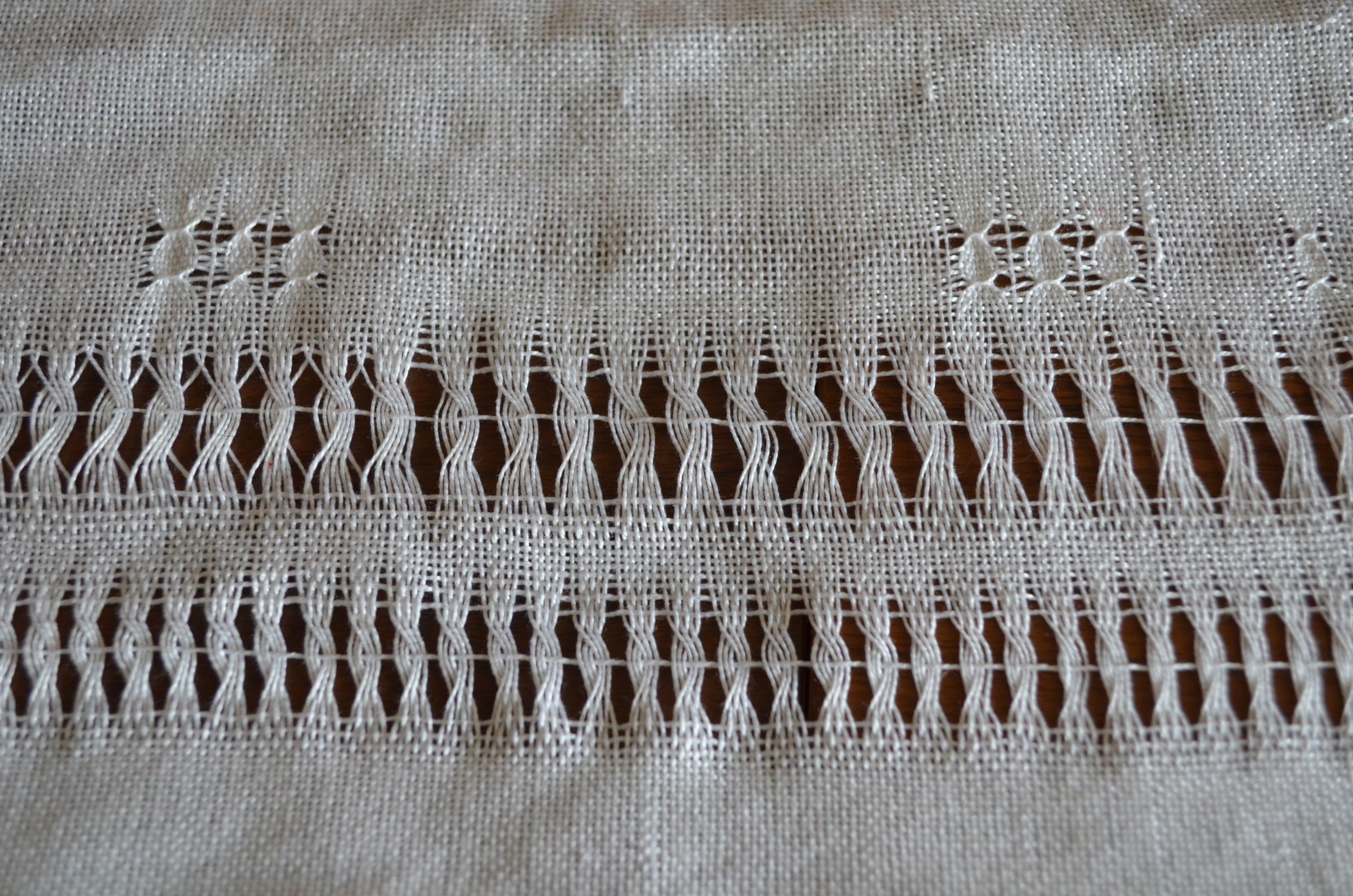 Woven Lace — Warp or Weft