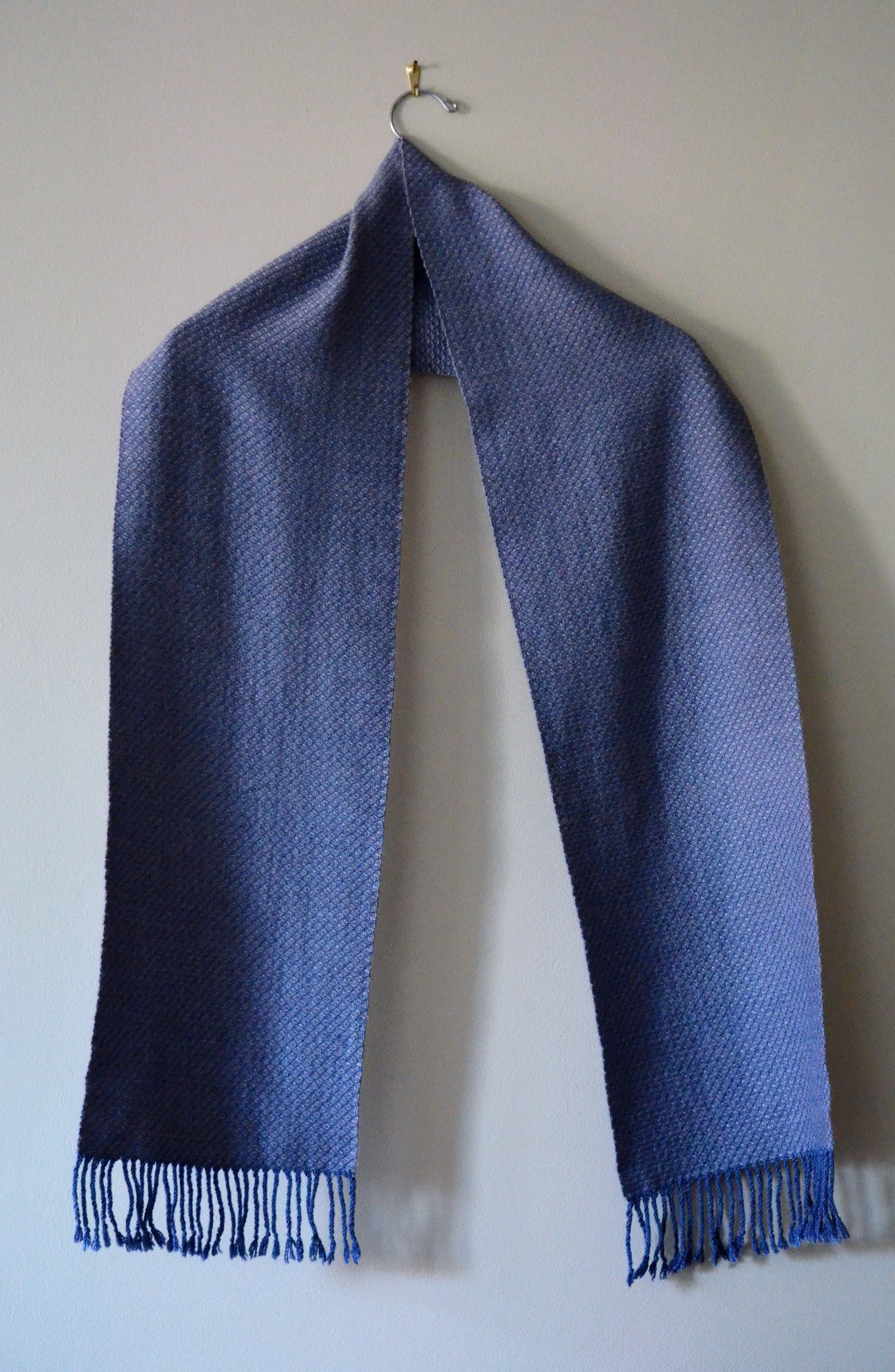 Another 8 Shaft Twill Scarf — Warp or Weft