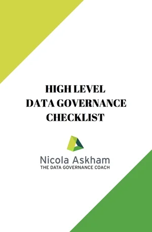 Free Data Governance Checklist — Nicola Askham