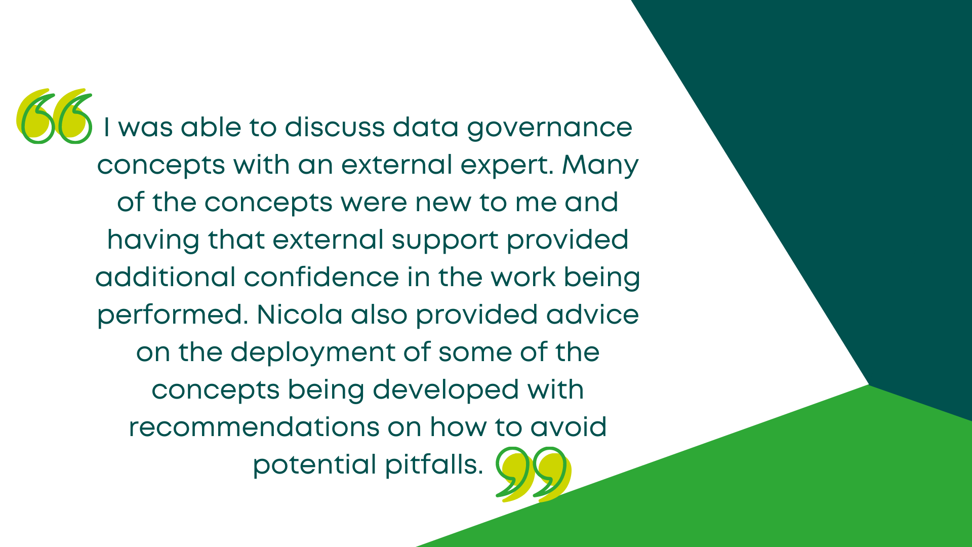 Data Governance Coaching — Nicola Askham