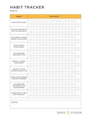 The 10 Best Habits To Track Daily, According To Science (+ Free Habit ...