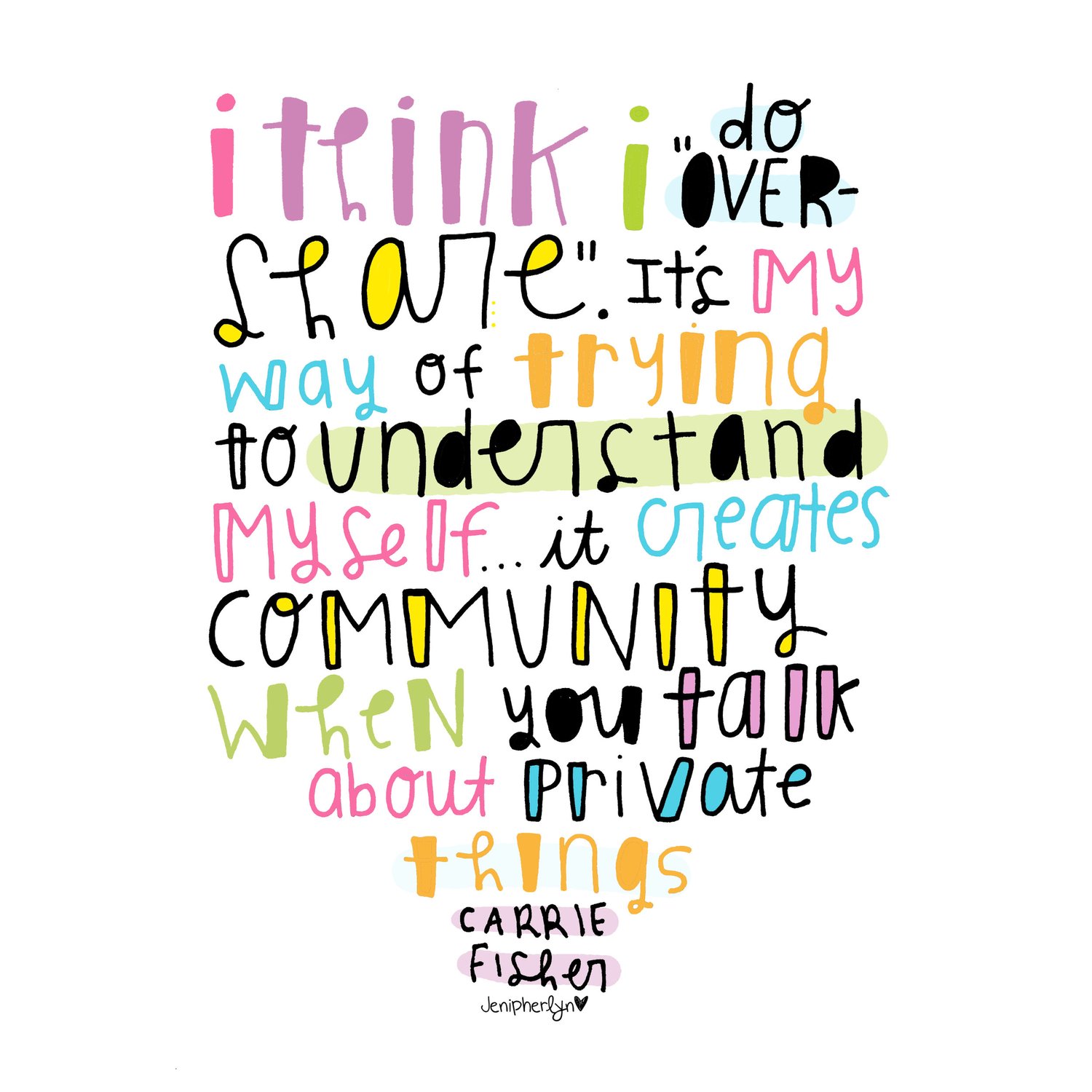 About / Contact — Jenipher Lyn + Nightly Doodles