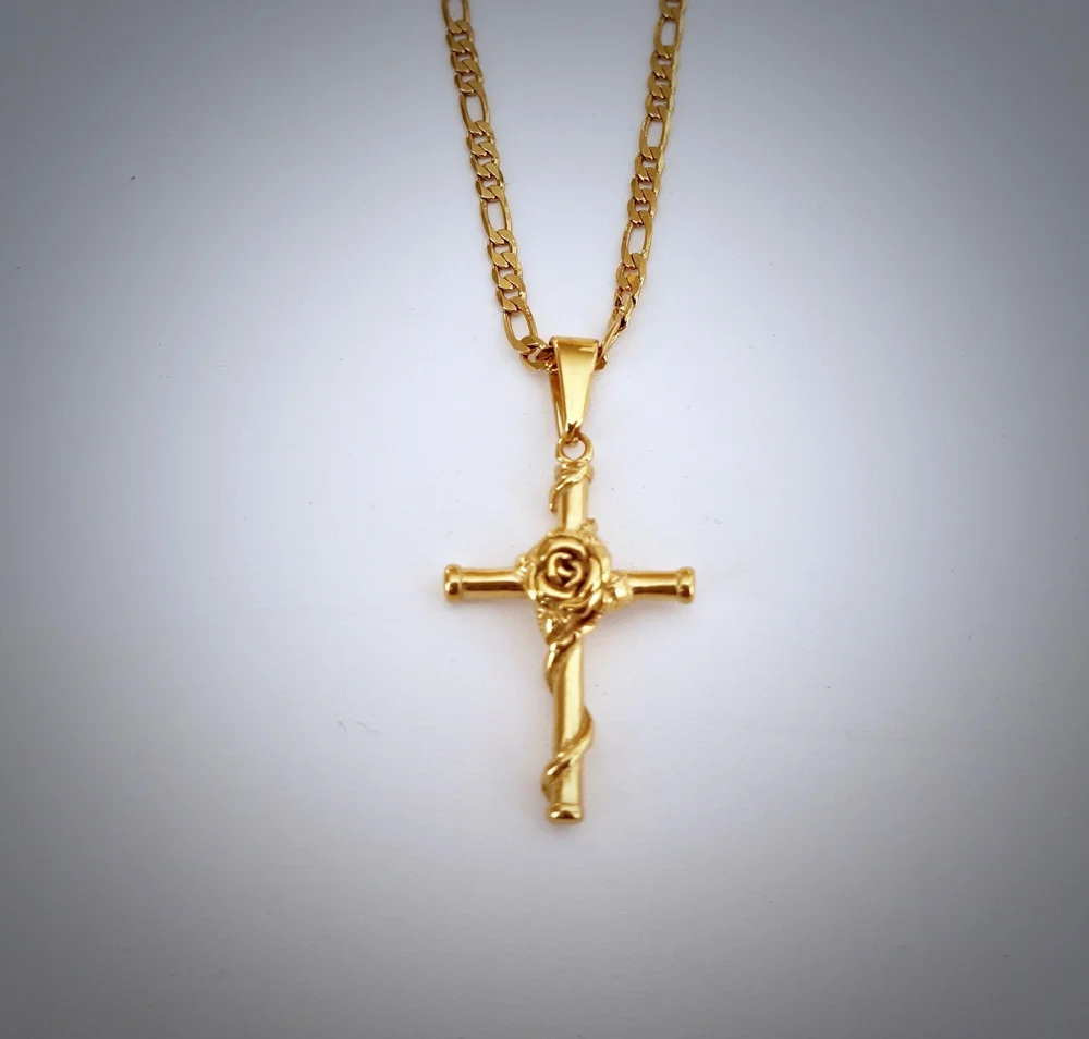Rosy Cross Pendant