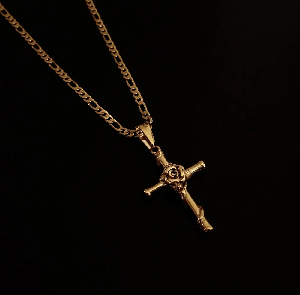 Rosy Cross Pendant