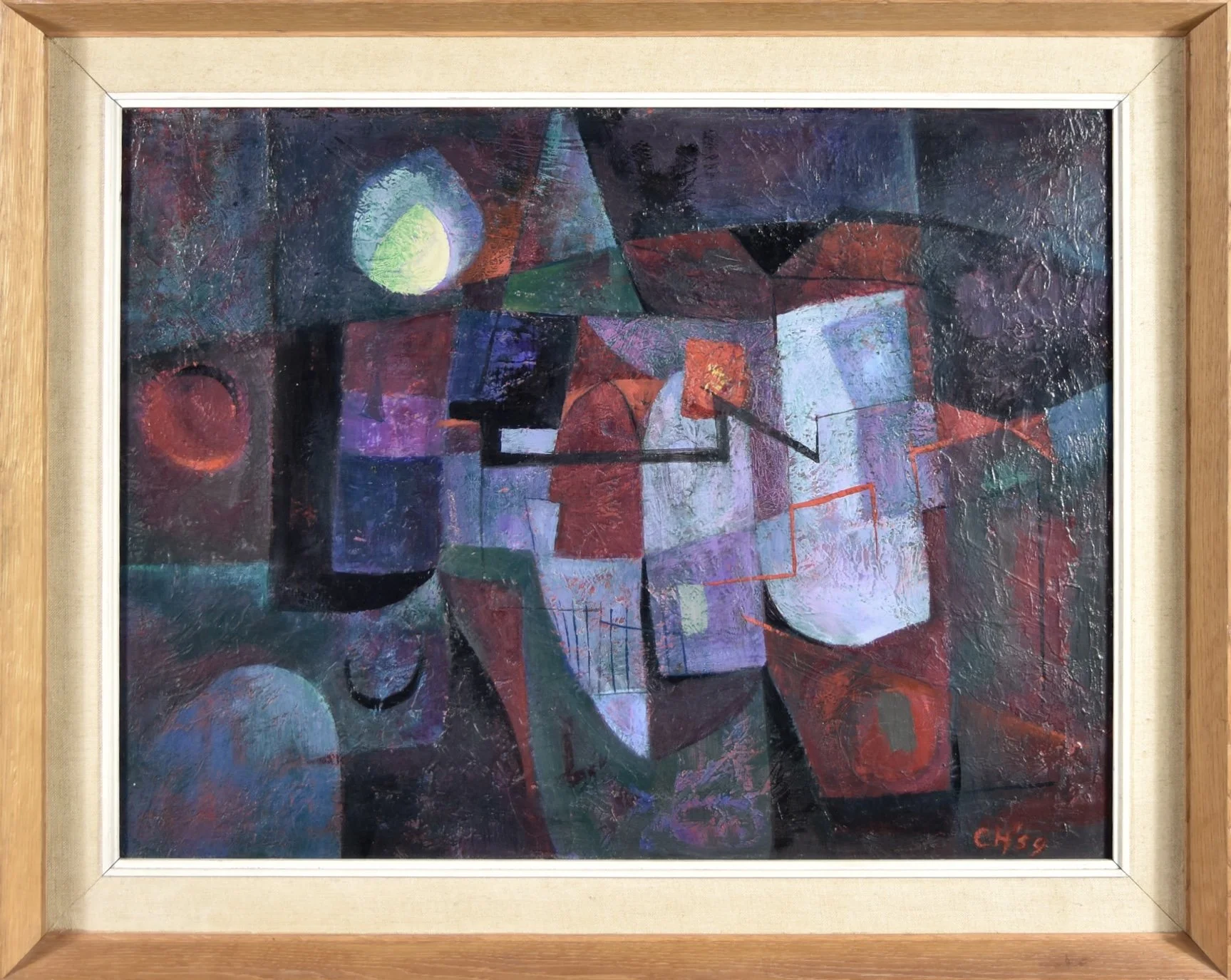 Clarke Hutton oil painting for sale — Blondes Fine Art