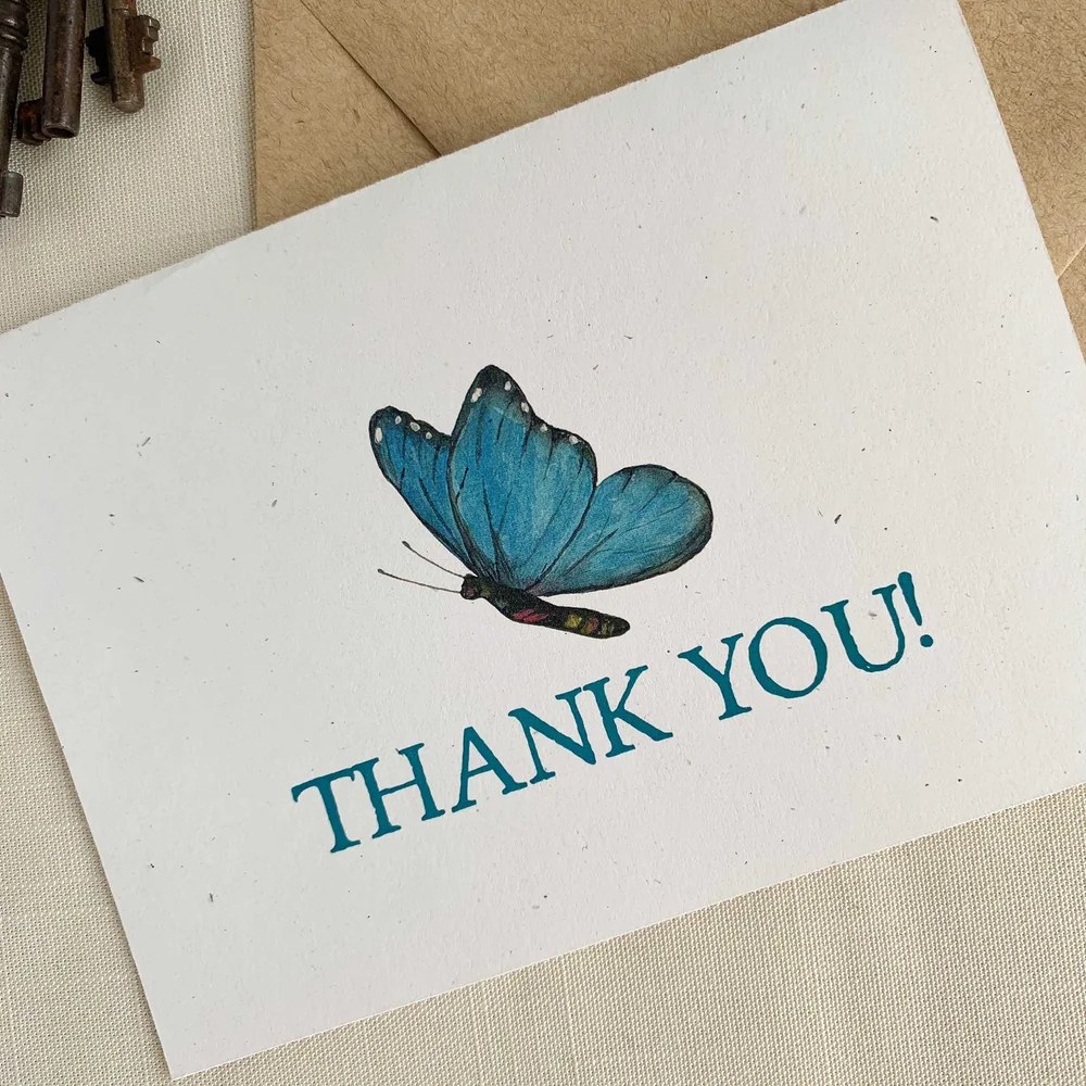 Thank You Images With Butterflies