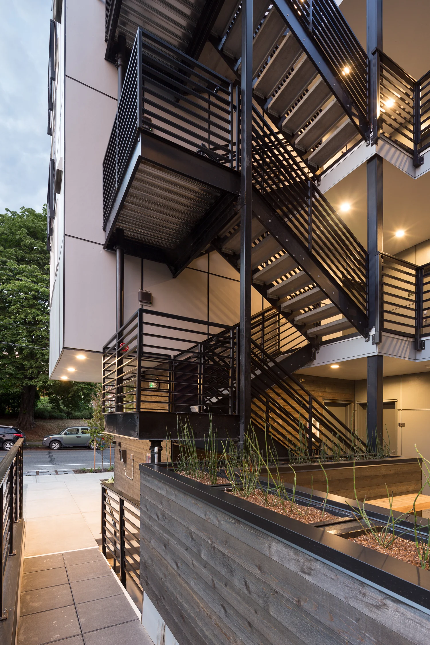 Infill Apartment Building Design by b9 Seattle Residential Architects ...