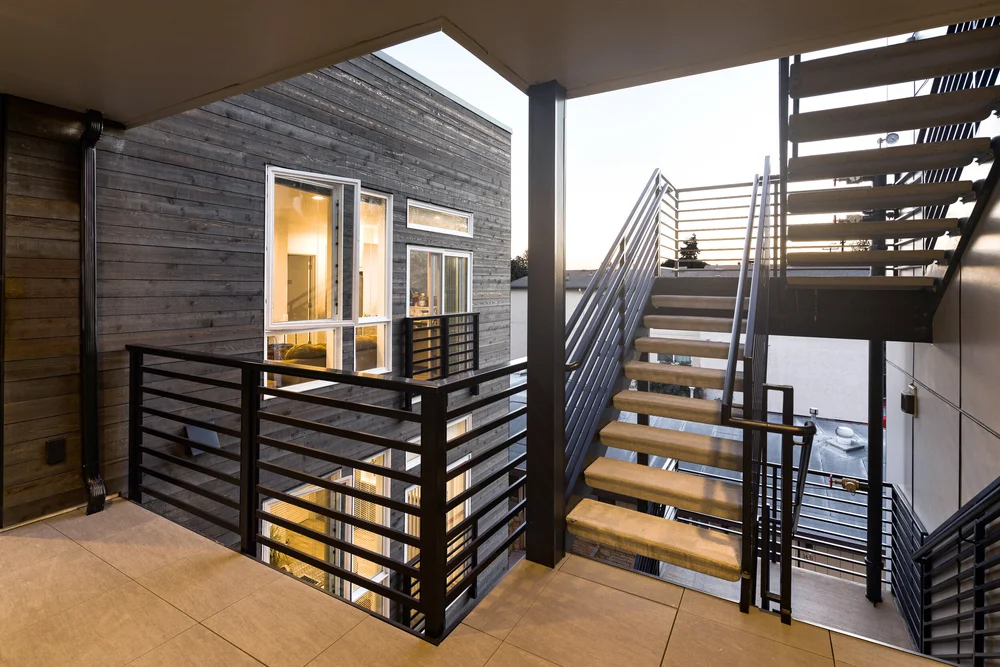 Infill Apartment Building Design by b9 Seattle Residential Architects ...