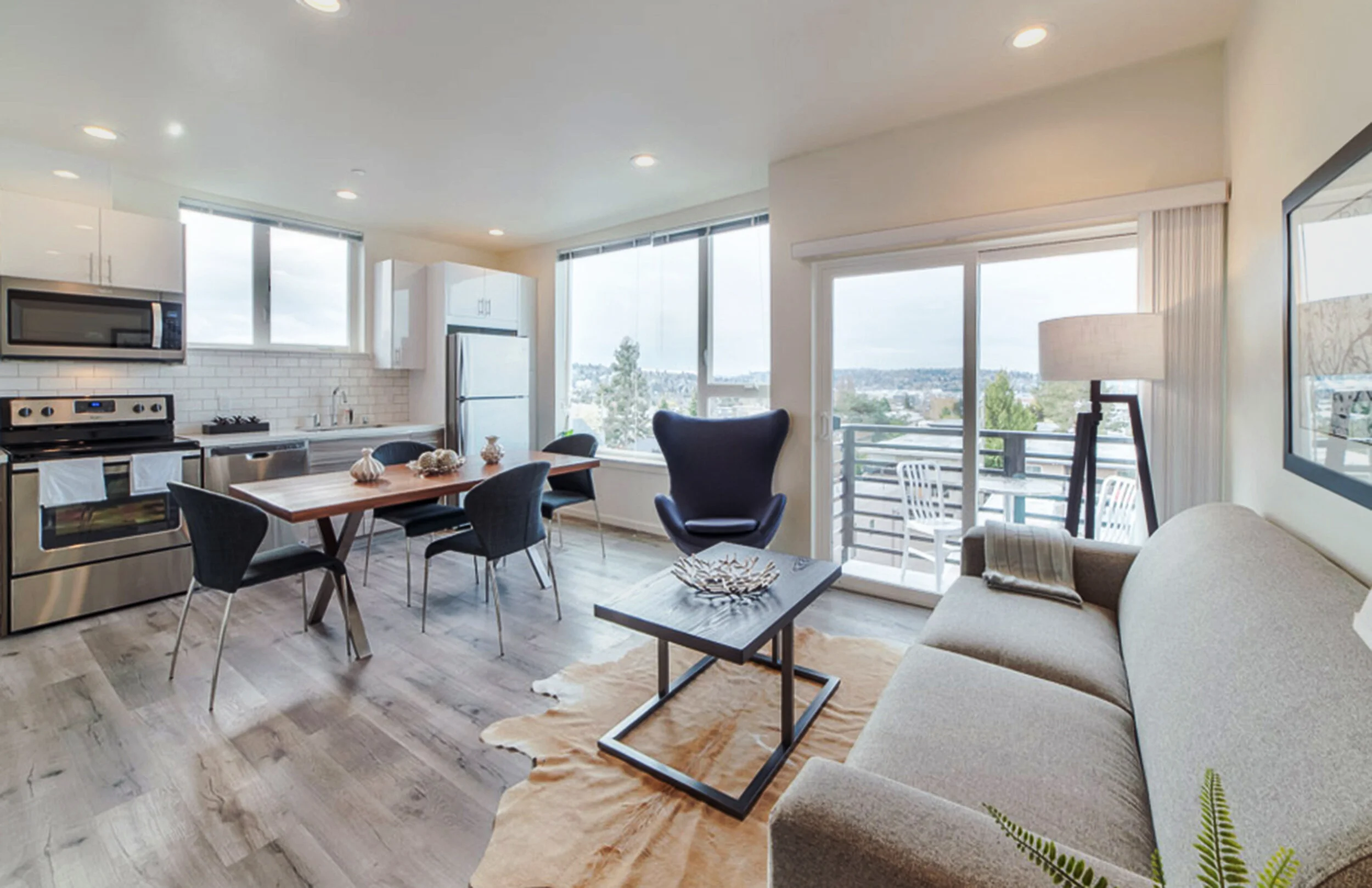 Infill Apartment Building Design by b9 Seattle Residential Architects ...