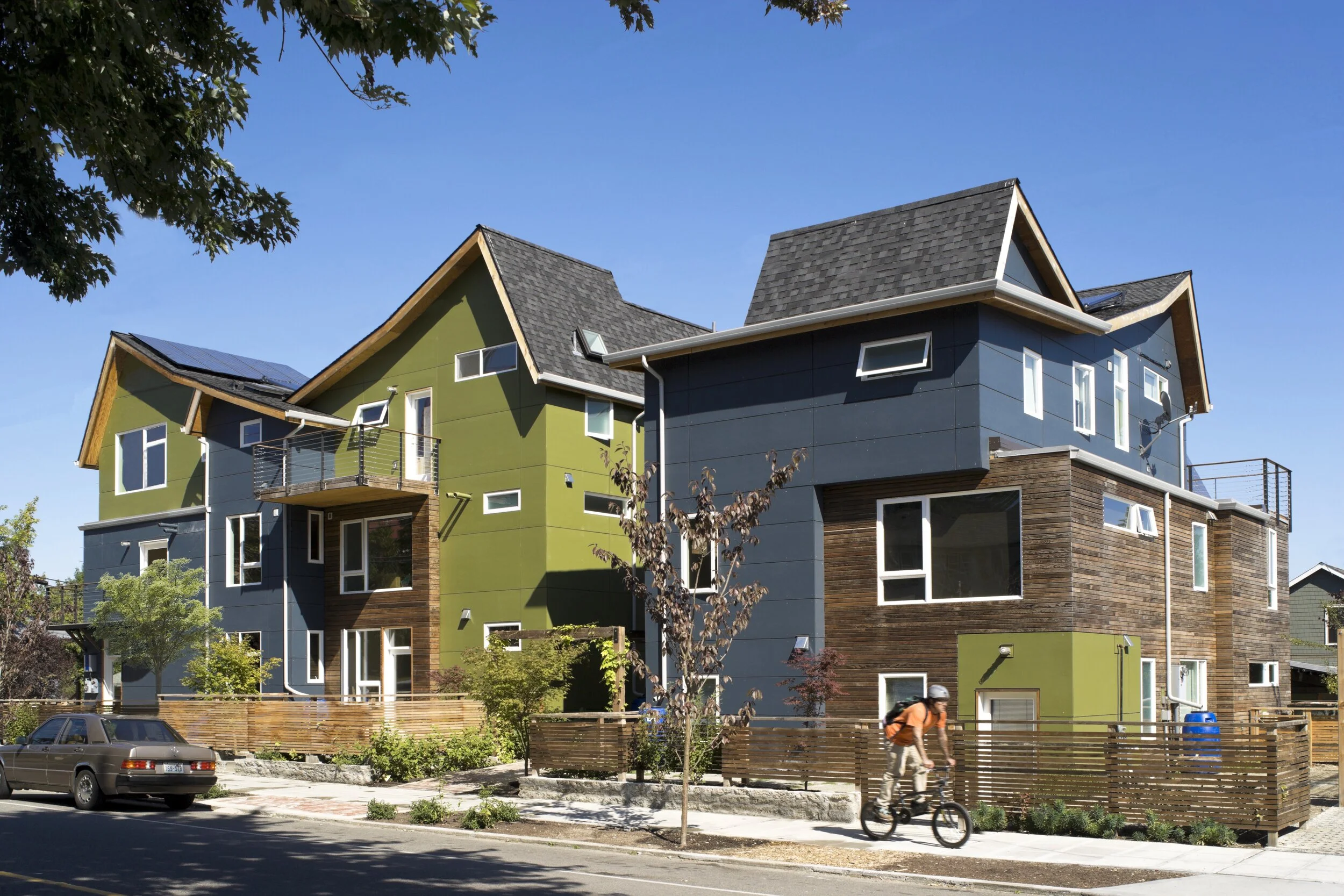 Town Home Community Designed by b9 | Seattle Residential Architects ...