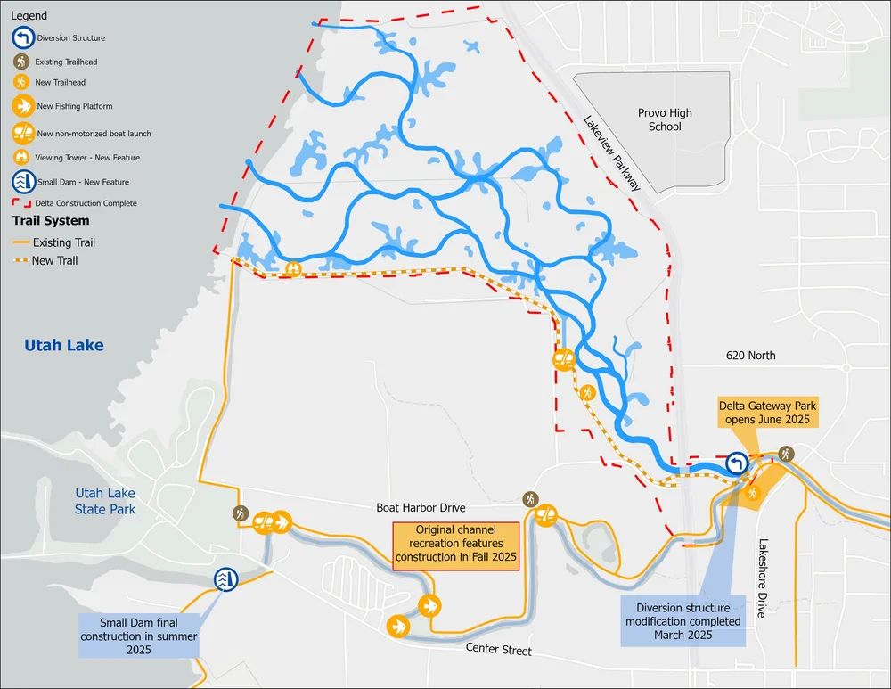 Provo River Delta Restoration Project