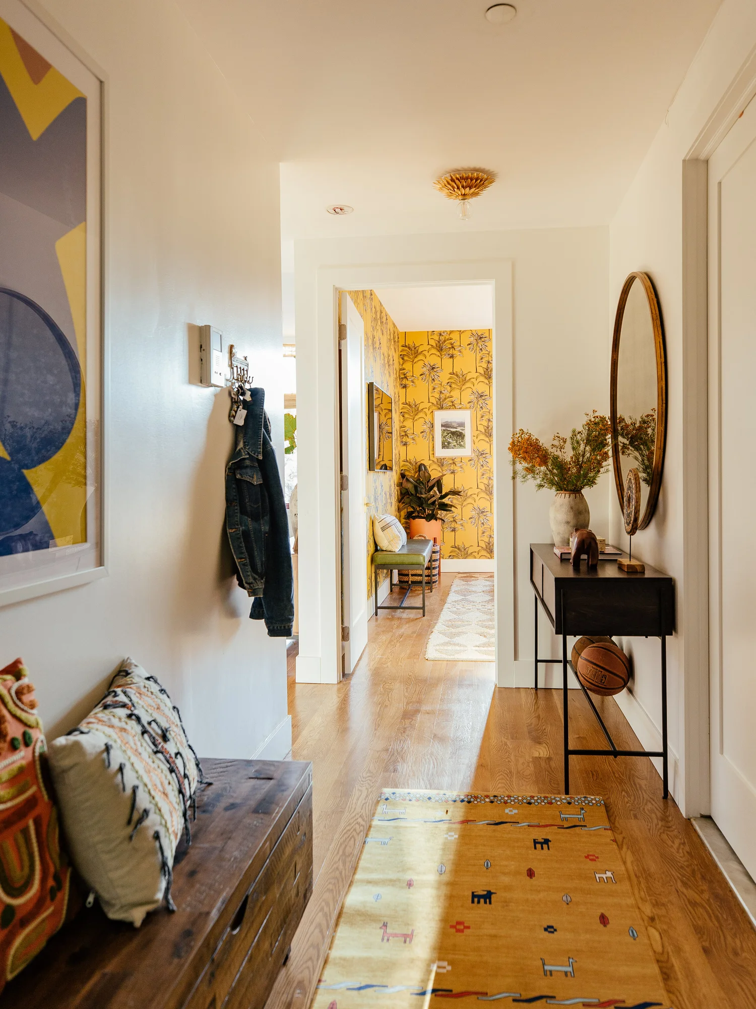 Sophia & Rana’s Makeover Part 1: The Entryway — OLD BRAND NEW