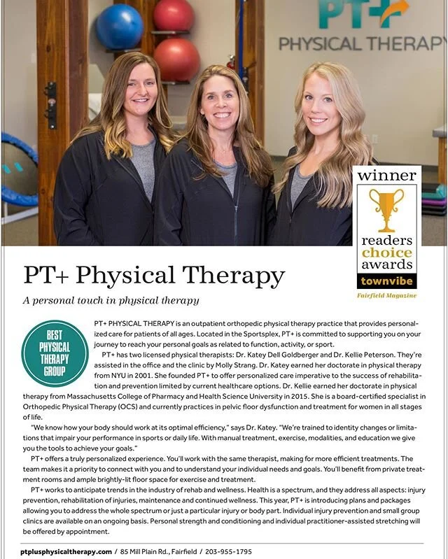 PT+ Physical Therapy | Men Women Children | Fairfield CT