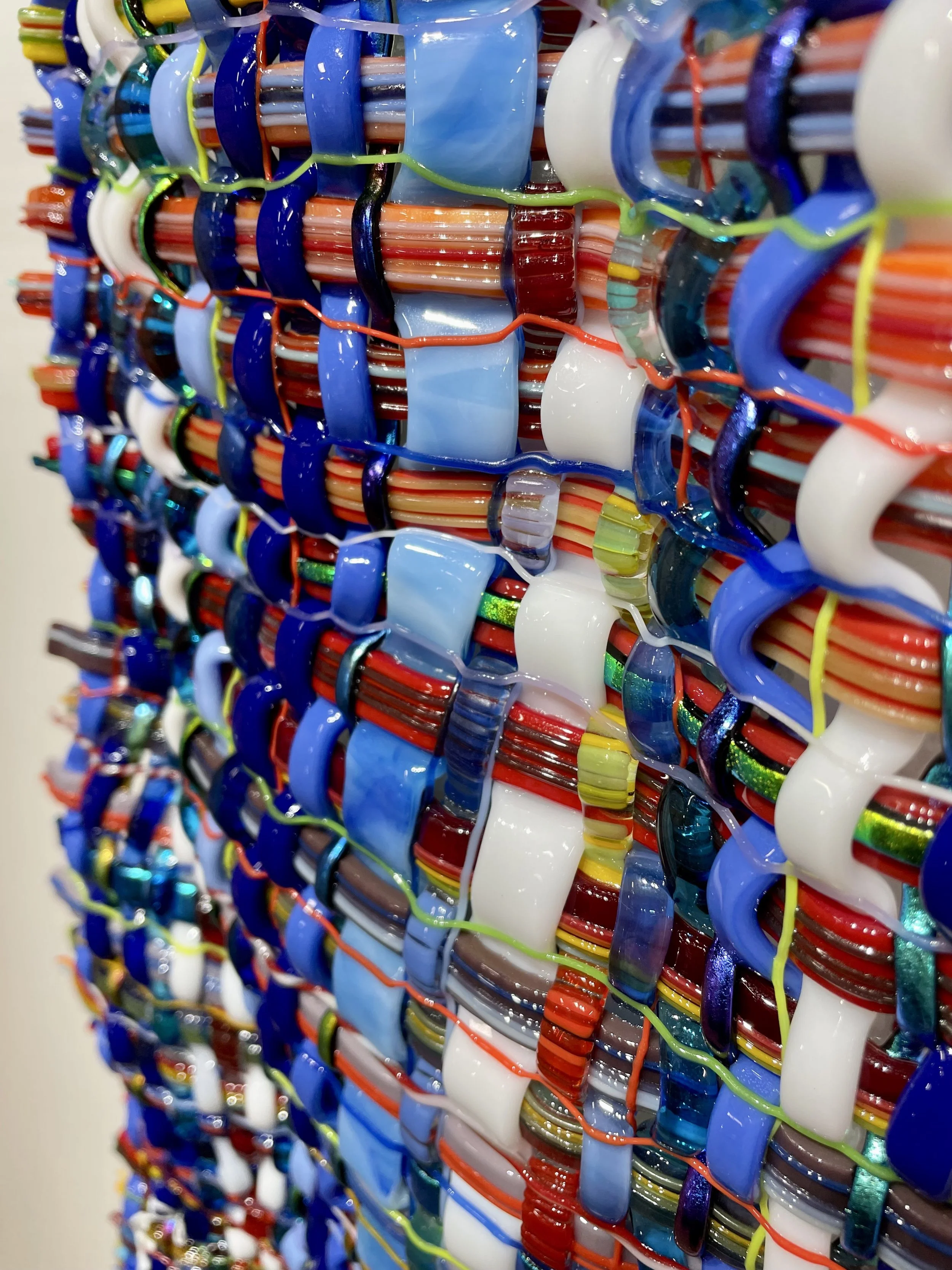 Woven Glass Surface — Mark Lewanski Glass Studios