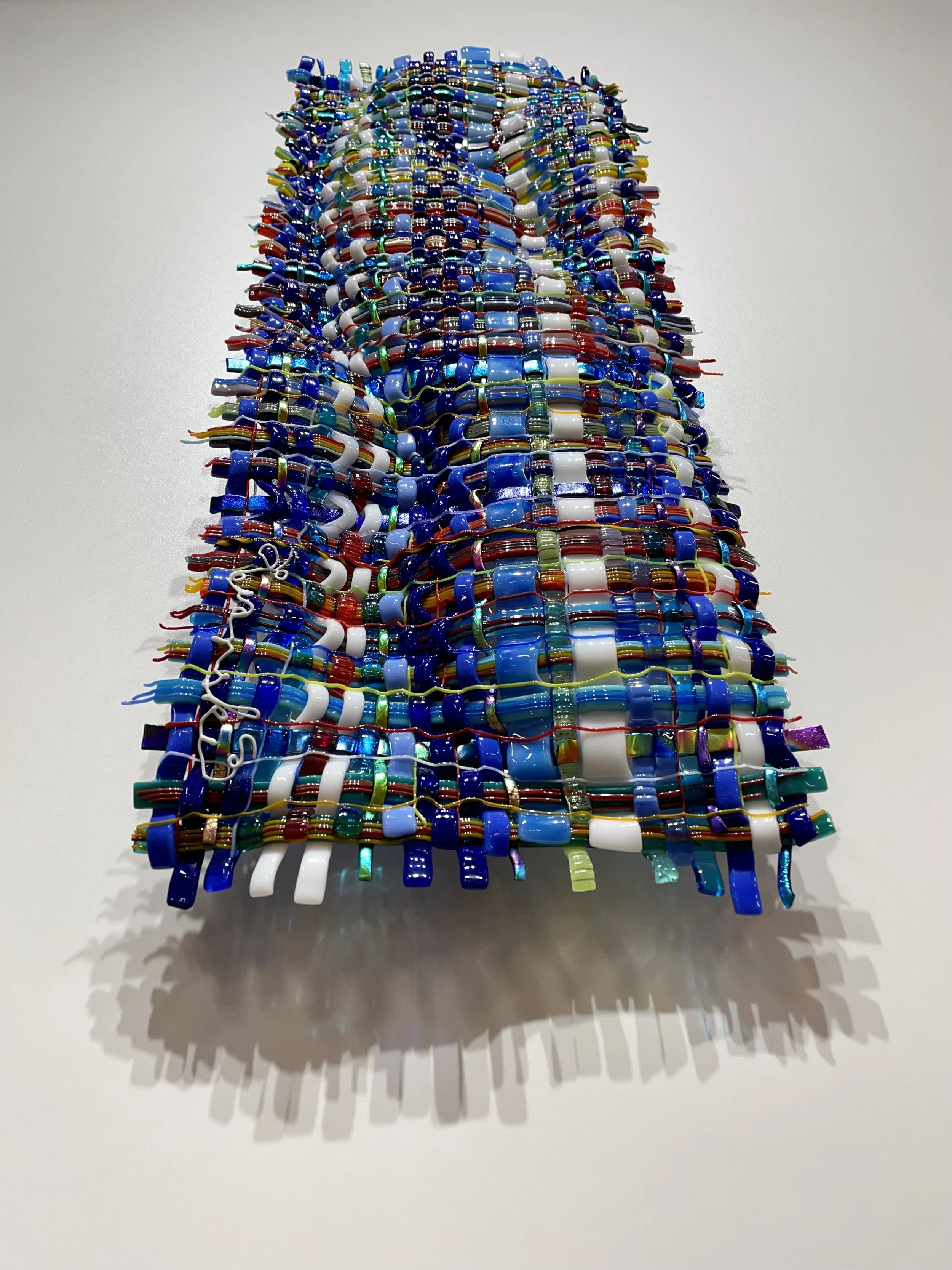 Woven Glass Surface — Mark Lewanski Glass Studios
