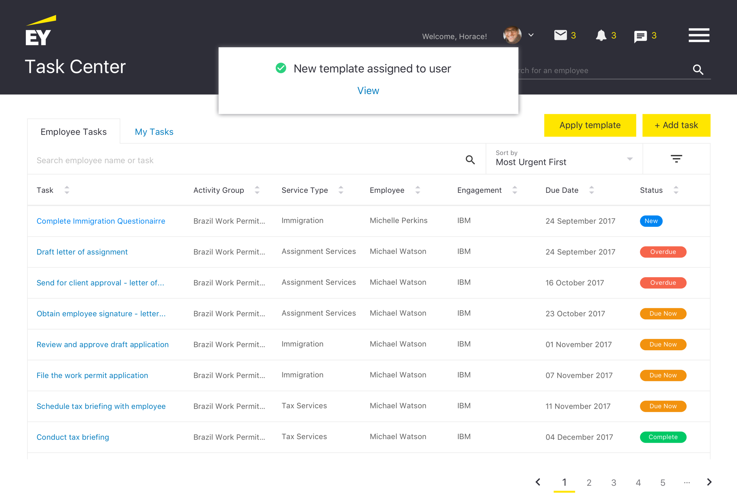 Ernst & Young — mdwcreative