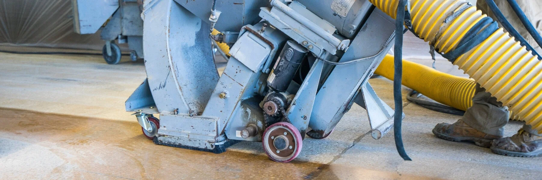 Surface Preparation: Shot Blasting — T.W. Hicks Inc.