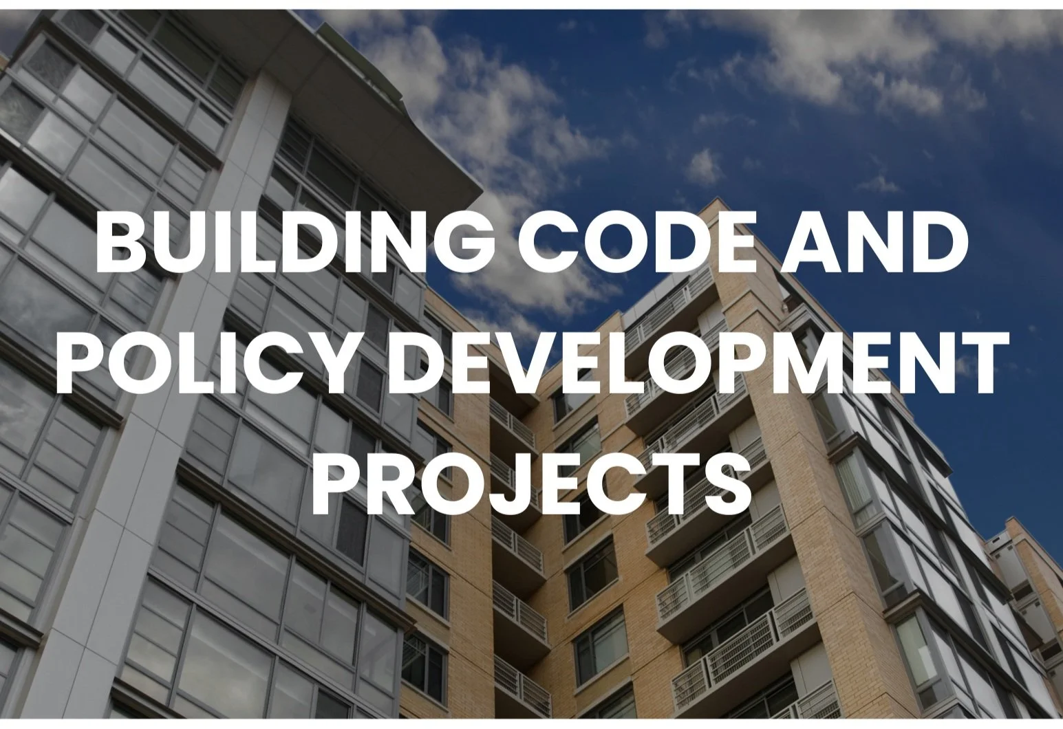 Building Code and Policy Development Projects — Lotus Engineering & Sustainability