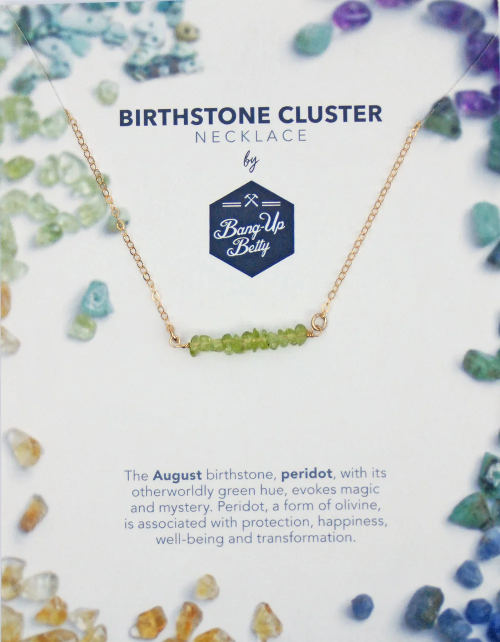 Peridot Birthstone Necklace