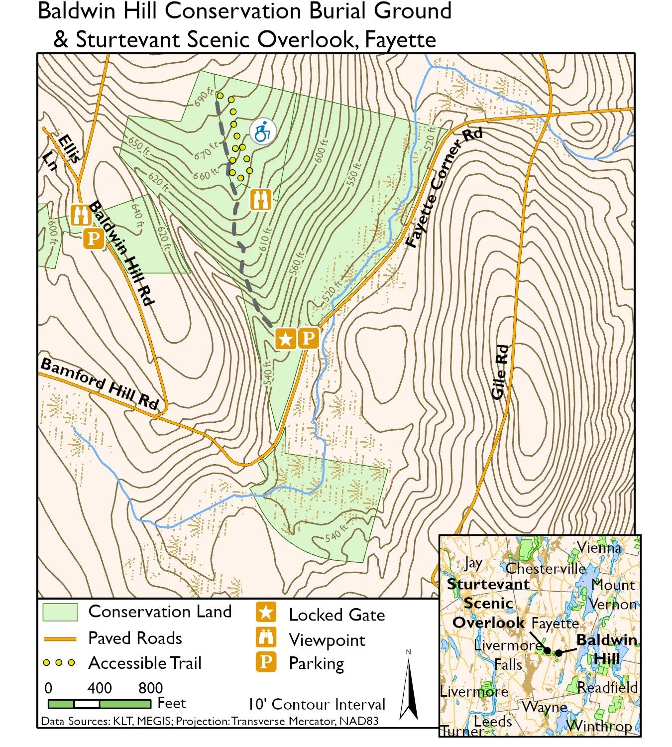 Baldwin Hill Conservation Area — Kennebec Land Trust