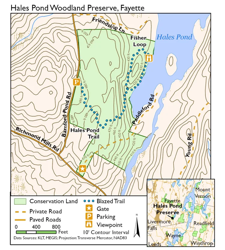 Hales Pond Woodland Preserve — Kennebec Land Trust