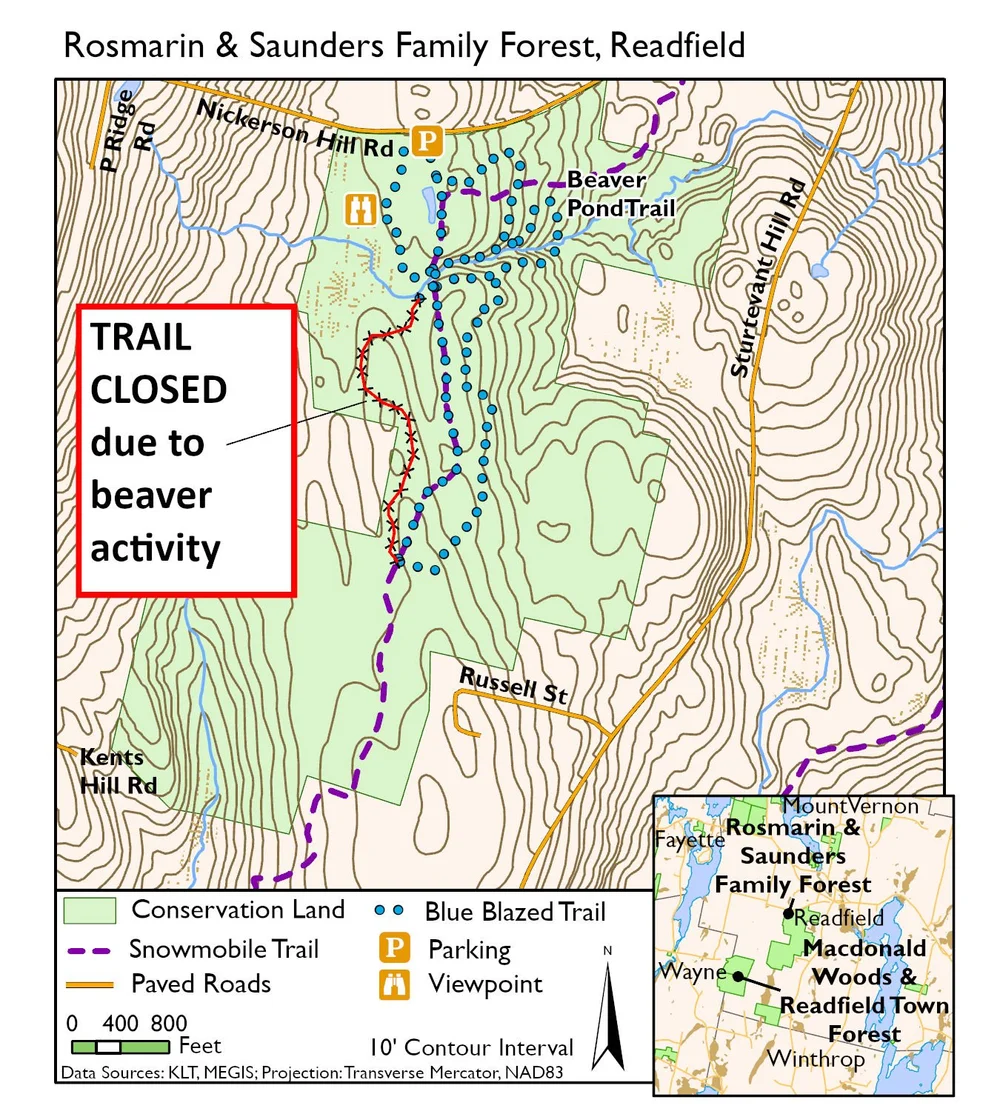 Rosmarin and Saunders Family Forest — Kennebec Land Trust