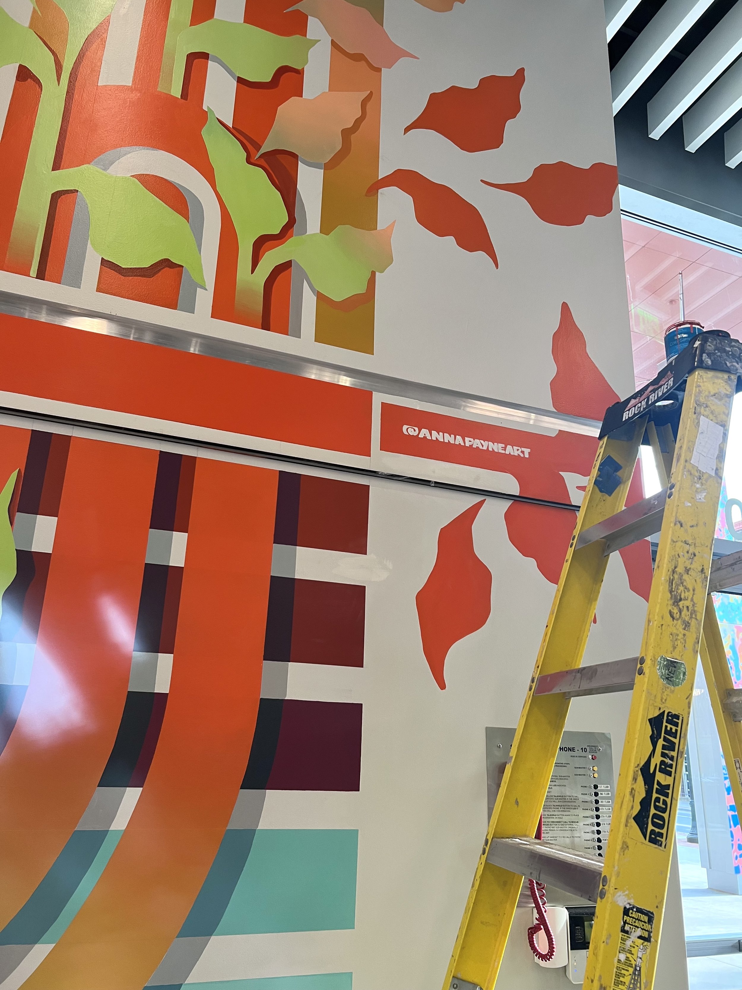 Durham ID Mural — ANNA PAYNE ART