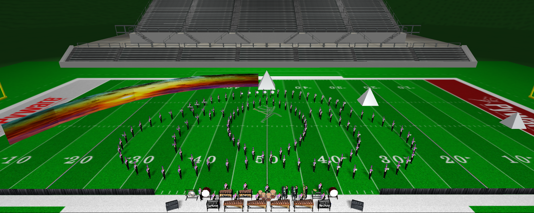 Full Spectrum Drill Design | Marching Band Drill Design