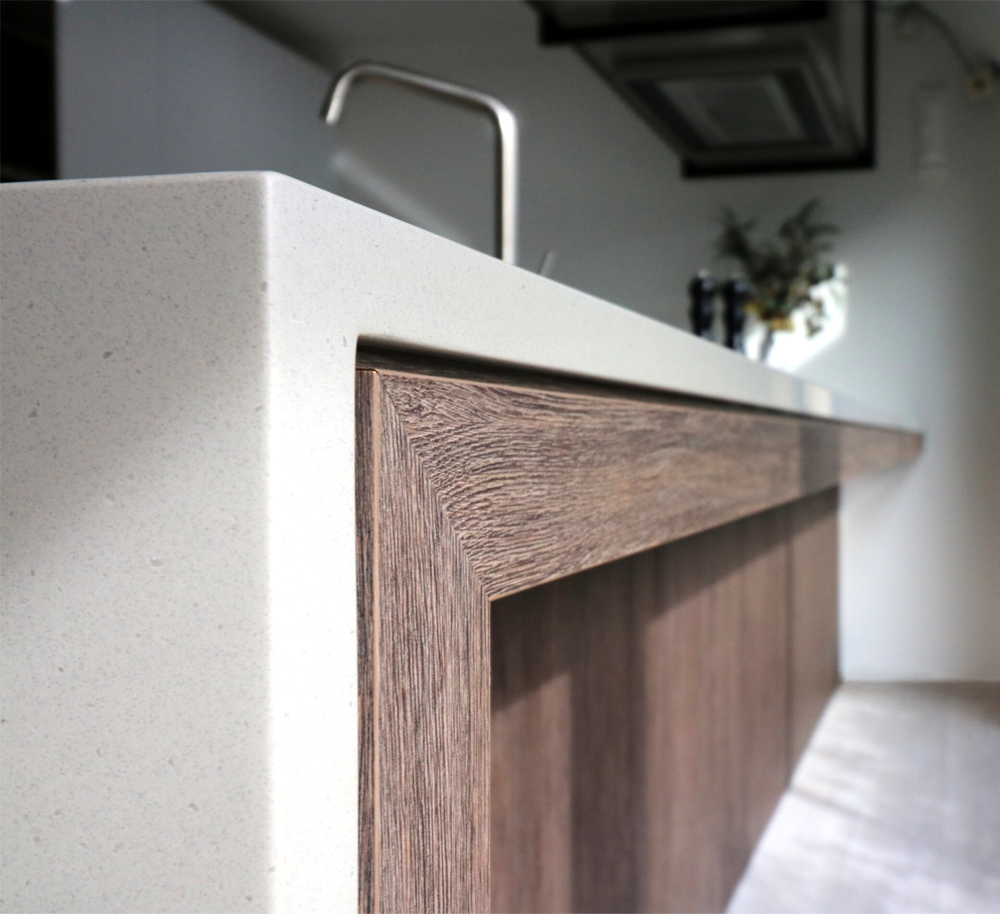 Tristone Acrylic Benchtops — Freeform Laminates and Stone