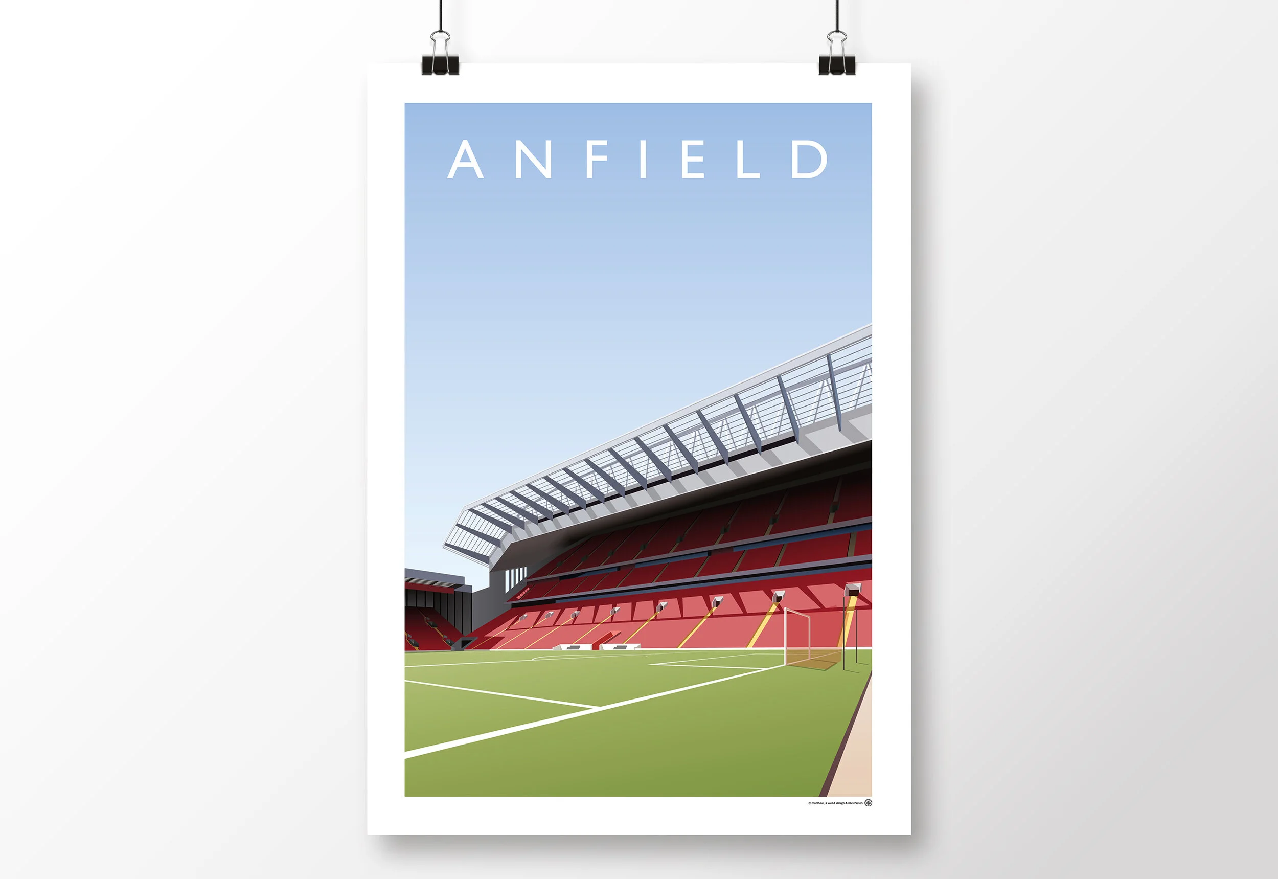 Football Ground Posters | Matthew J I Wood Design & Illustration