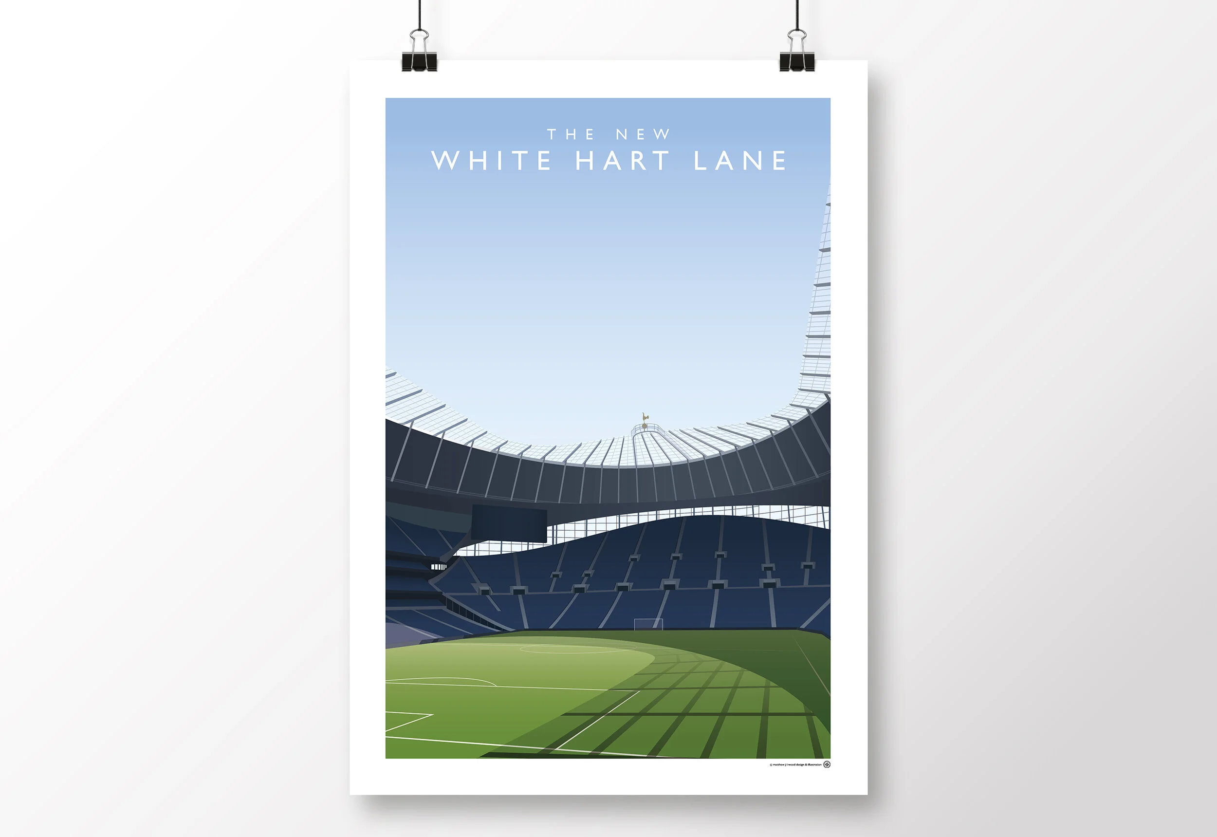 Football Ground Posters | Matthew J I Wood Design & Illustration