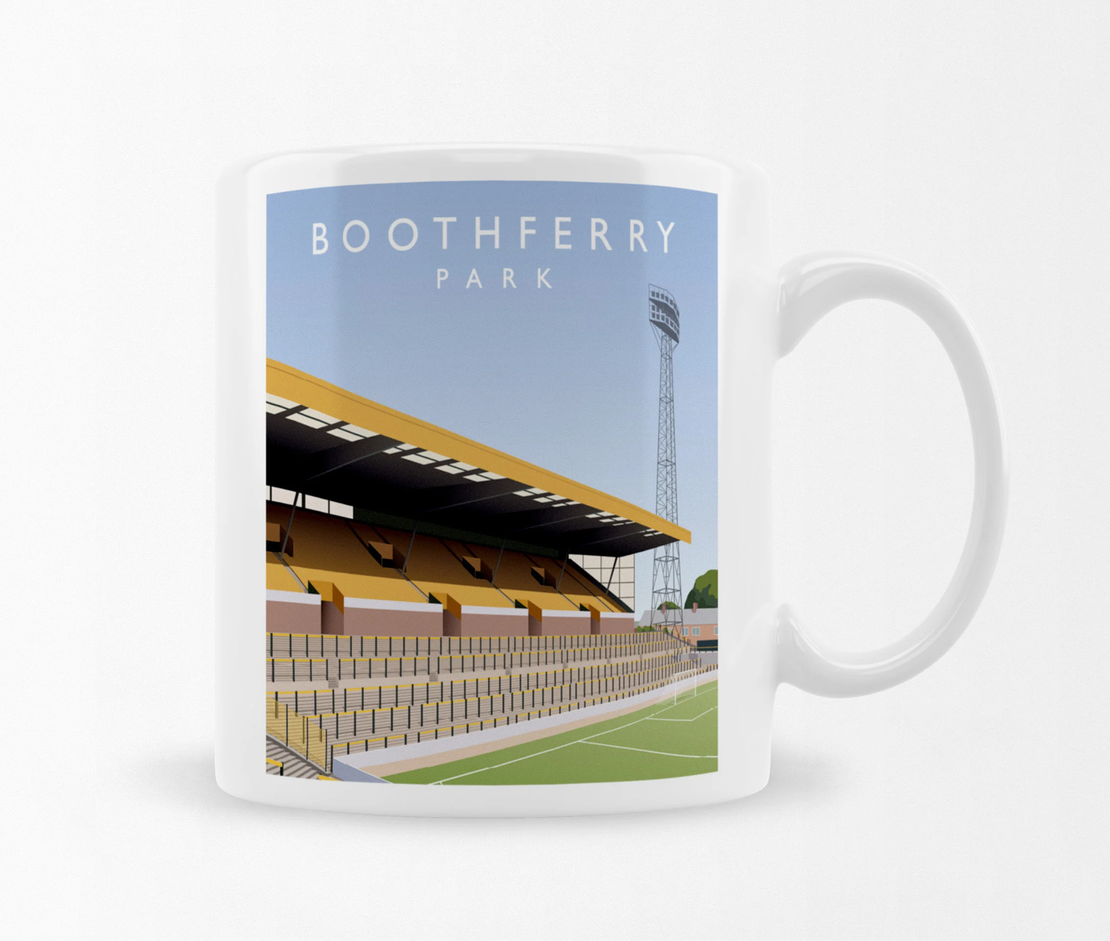 Hull City Boothferry Park Poster | Matthew J I Wood Design & Illustration