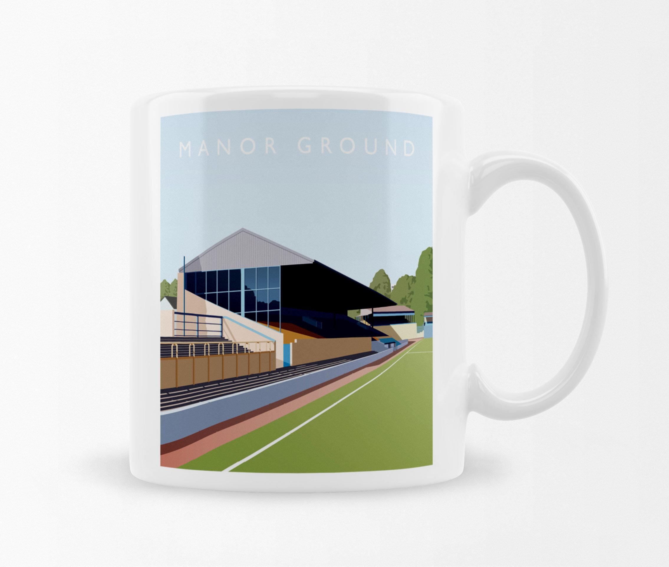 Oxford United Manor Ground London Road Arch Poster | Matthew J I Wood ...