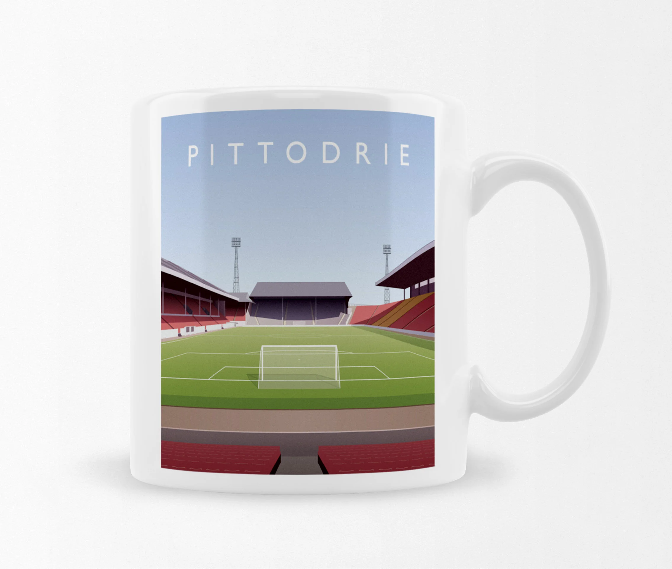 Pittodrie Mug | Matthew J I Wood Design & Illustration