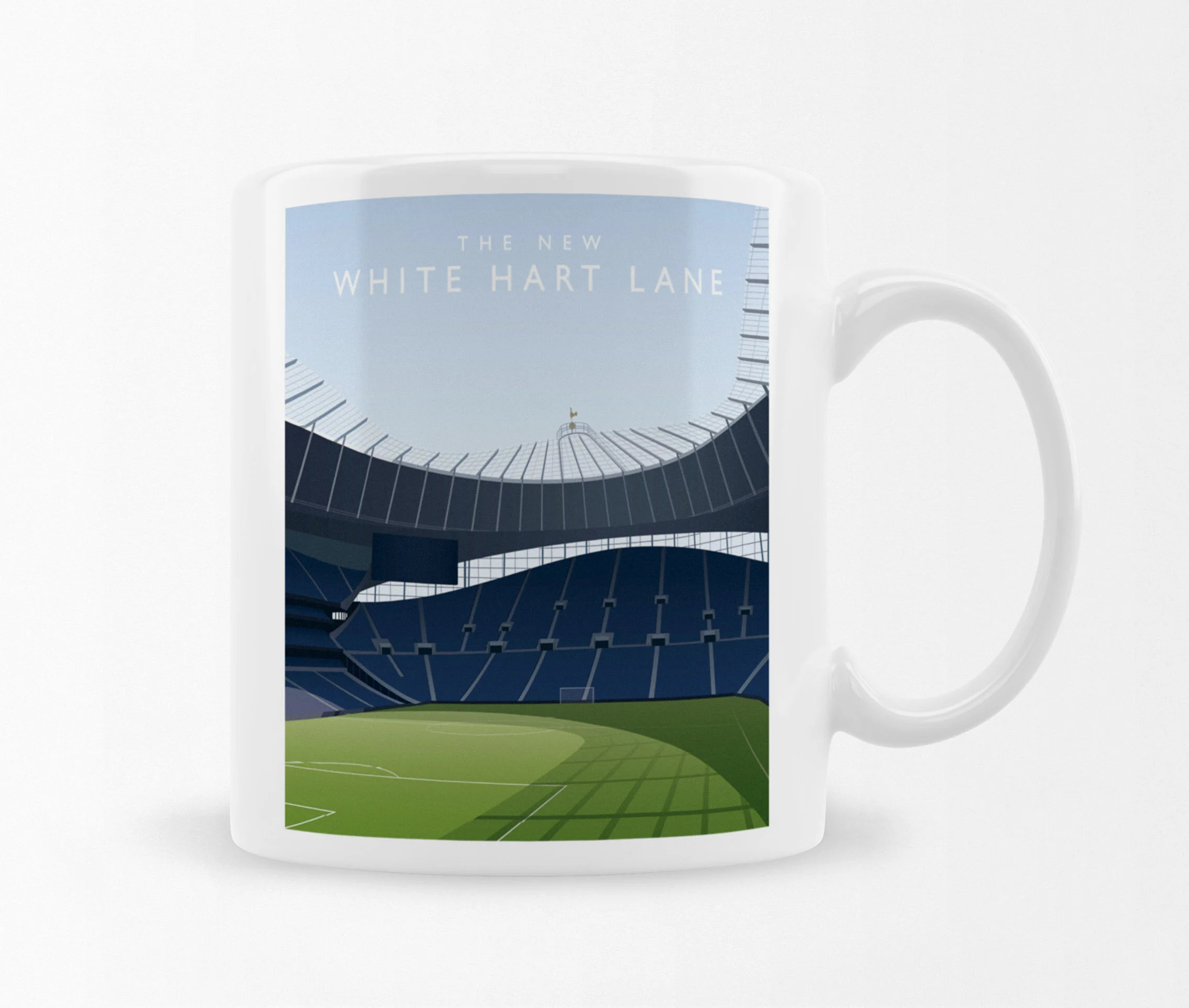 Tottenham Stadium - The New White Hart Lane Mug | Matthew J I Wood ...