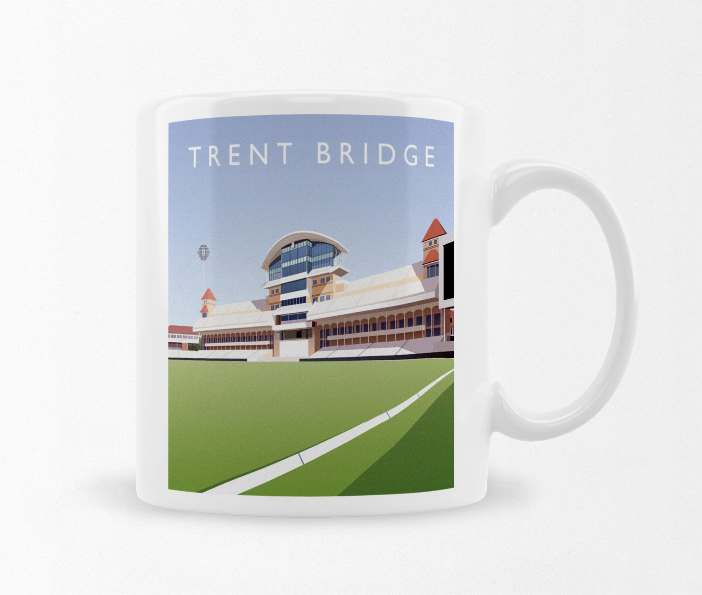 Trent Bridge Mug | Matthew J I Wood Design & Illustration