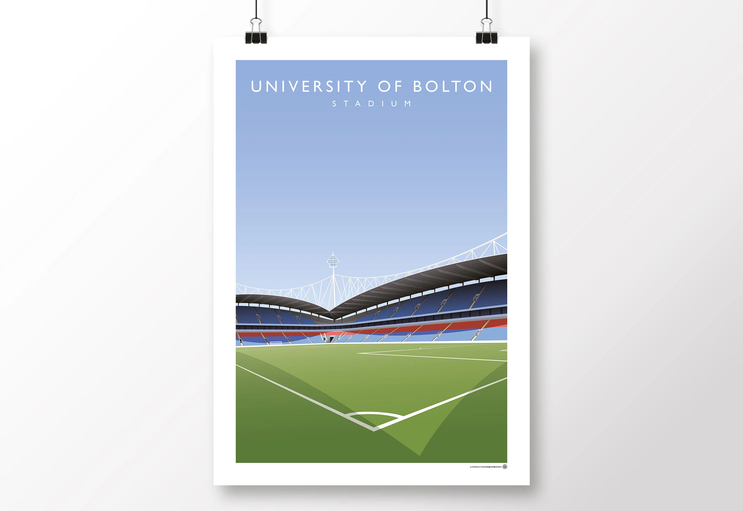 Shop - Football Ground Posters | Matthew J I Wood Design & Illustration