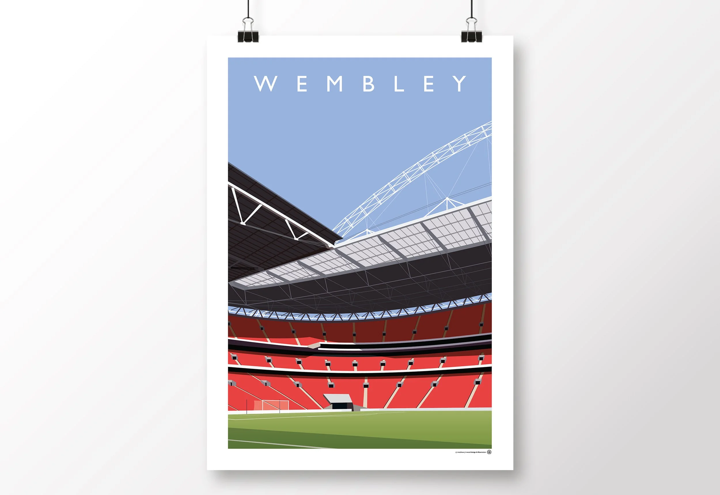 Shop - Football Stadium Posters | Matthew J I Wood Design & Illustration