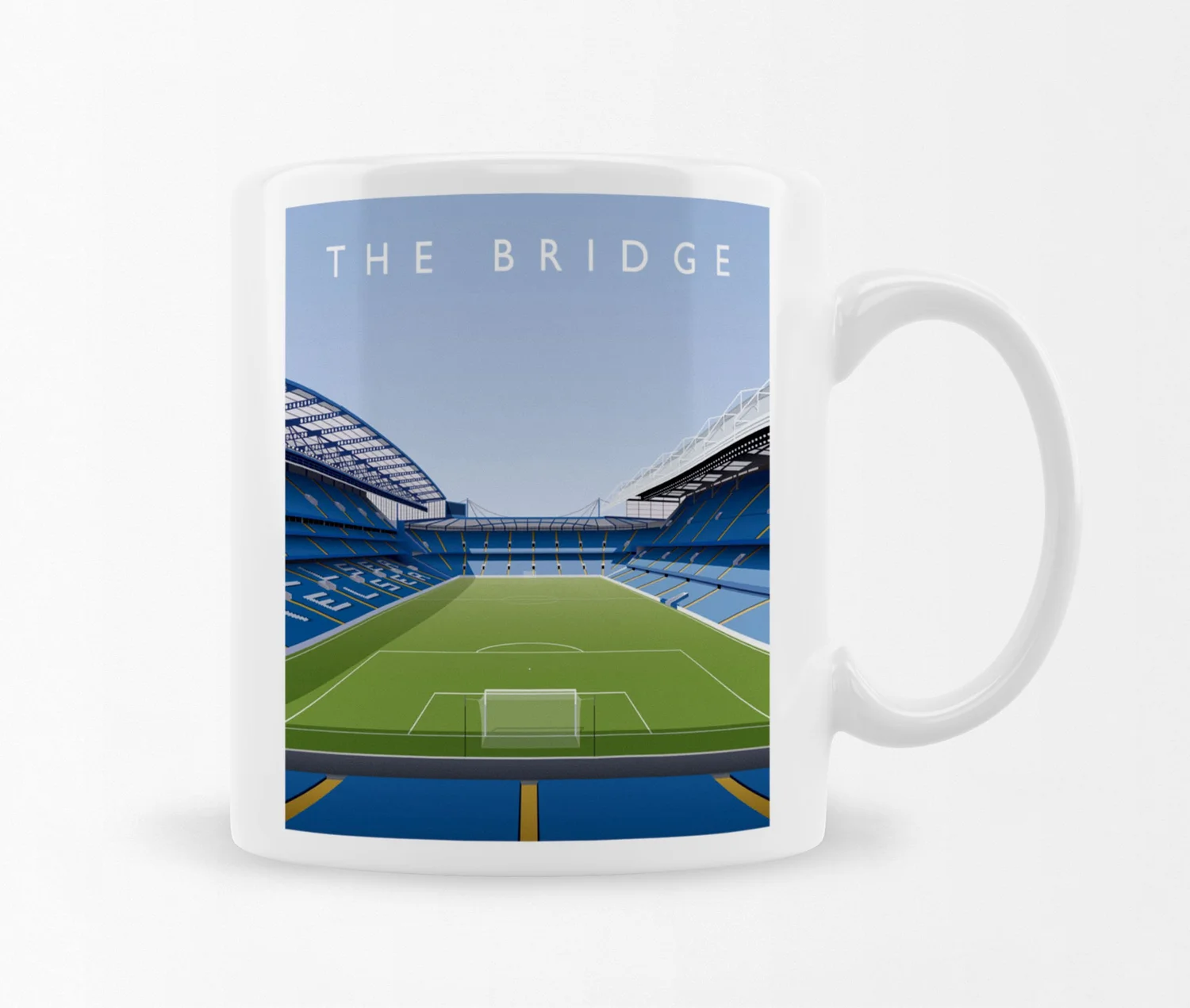 Chelsea Stamford Bridge Matthew Harding Stand Poster | Matthew J I Wood ...