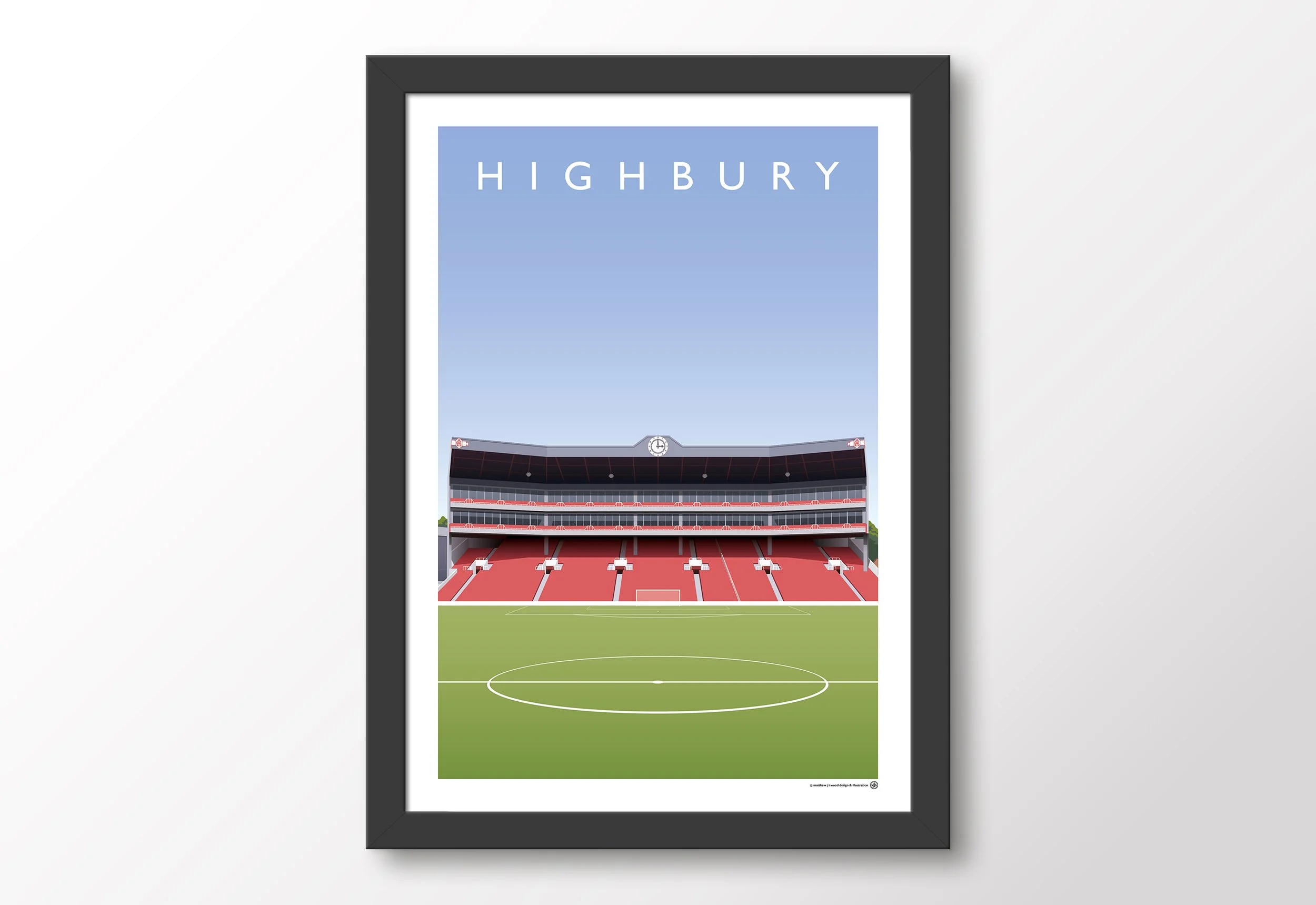 Shop - Football Stadium Posters | Matthew J I Wood Design & Illustration