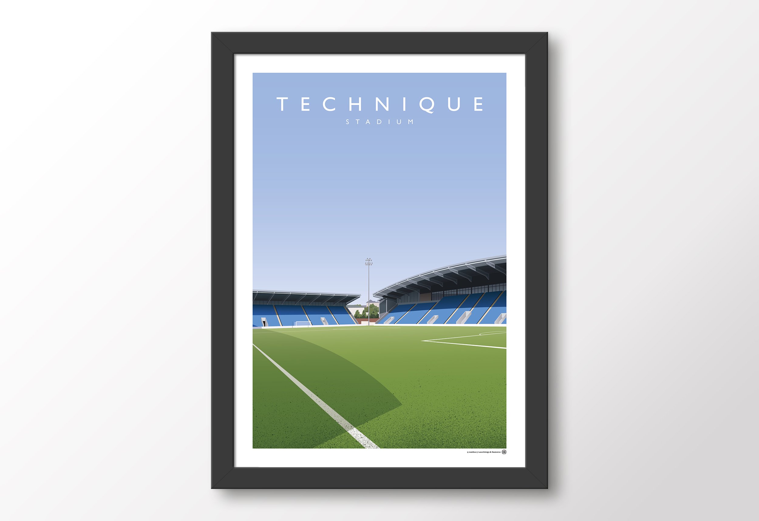 English Non-League Grounds | Matthew J I Wood Design & Illustration