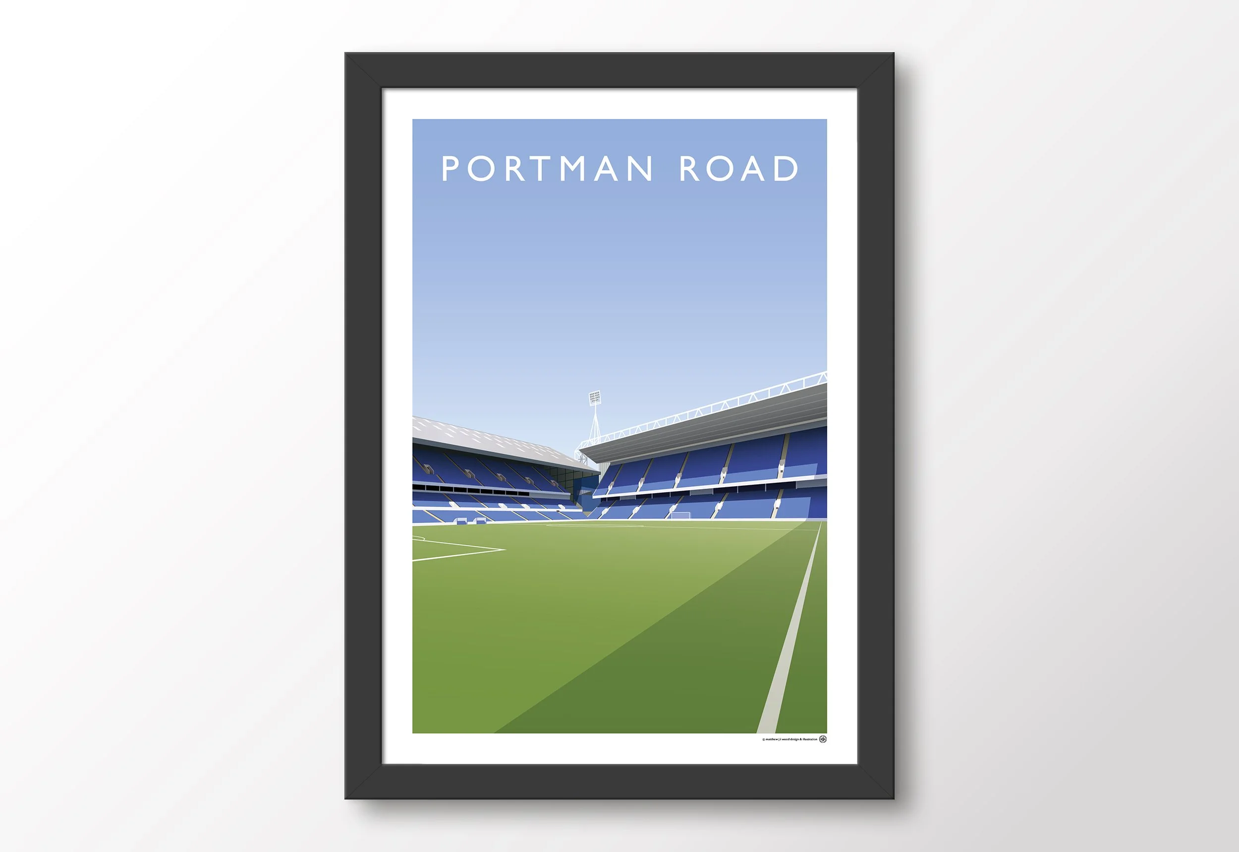 Championship Football Posters | Matthew J I Wood Design & Illustration