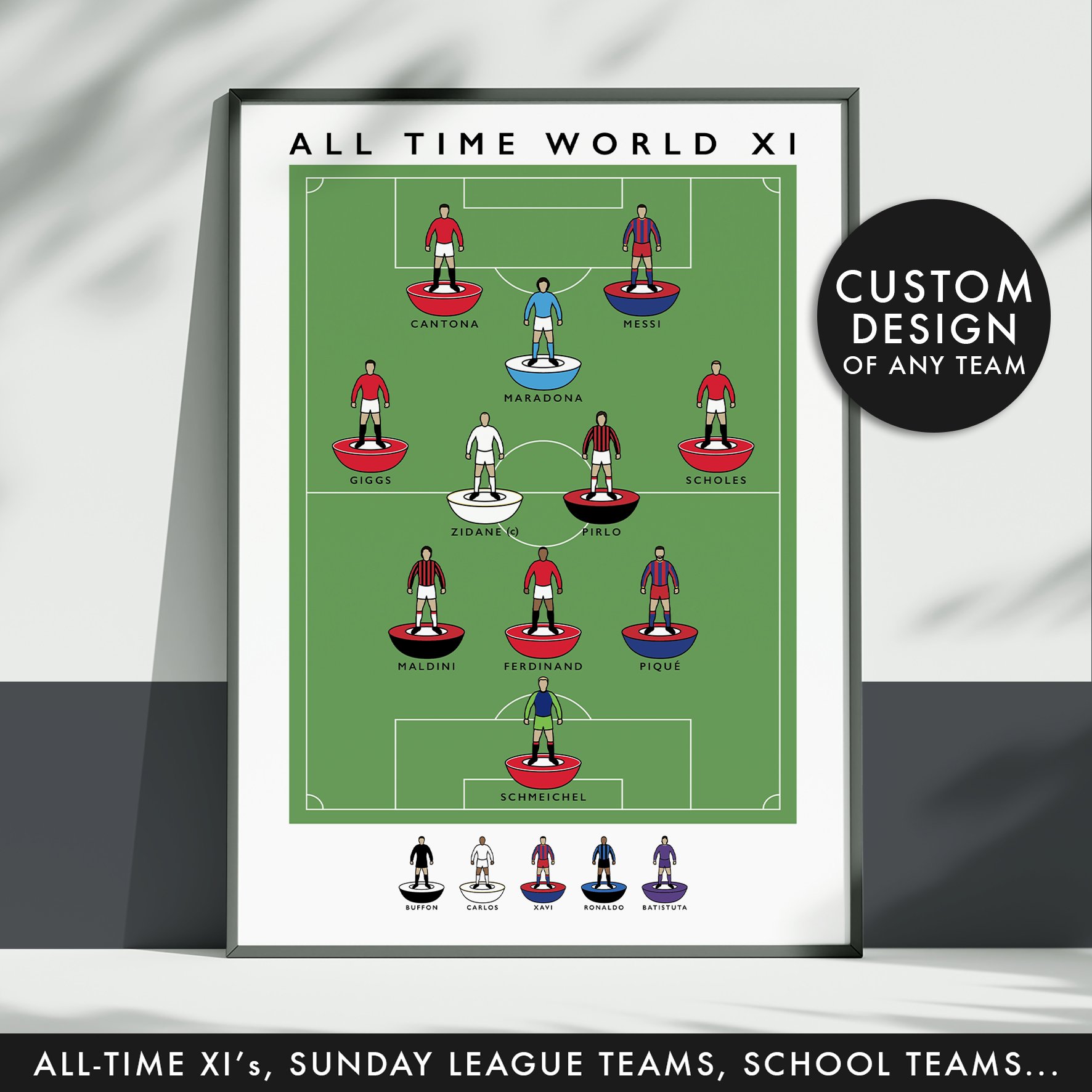 Championship Football Posters | Matthew J I Wood Design & Illustration